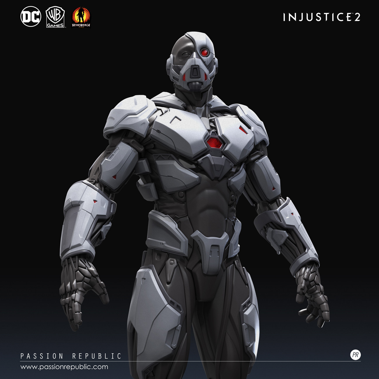 Min Kian - INJUSTICE 2 - Cyborg Gear