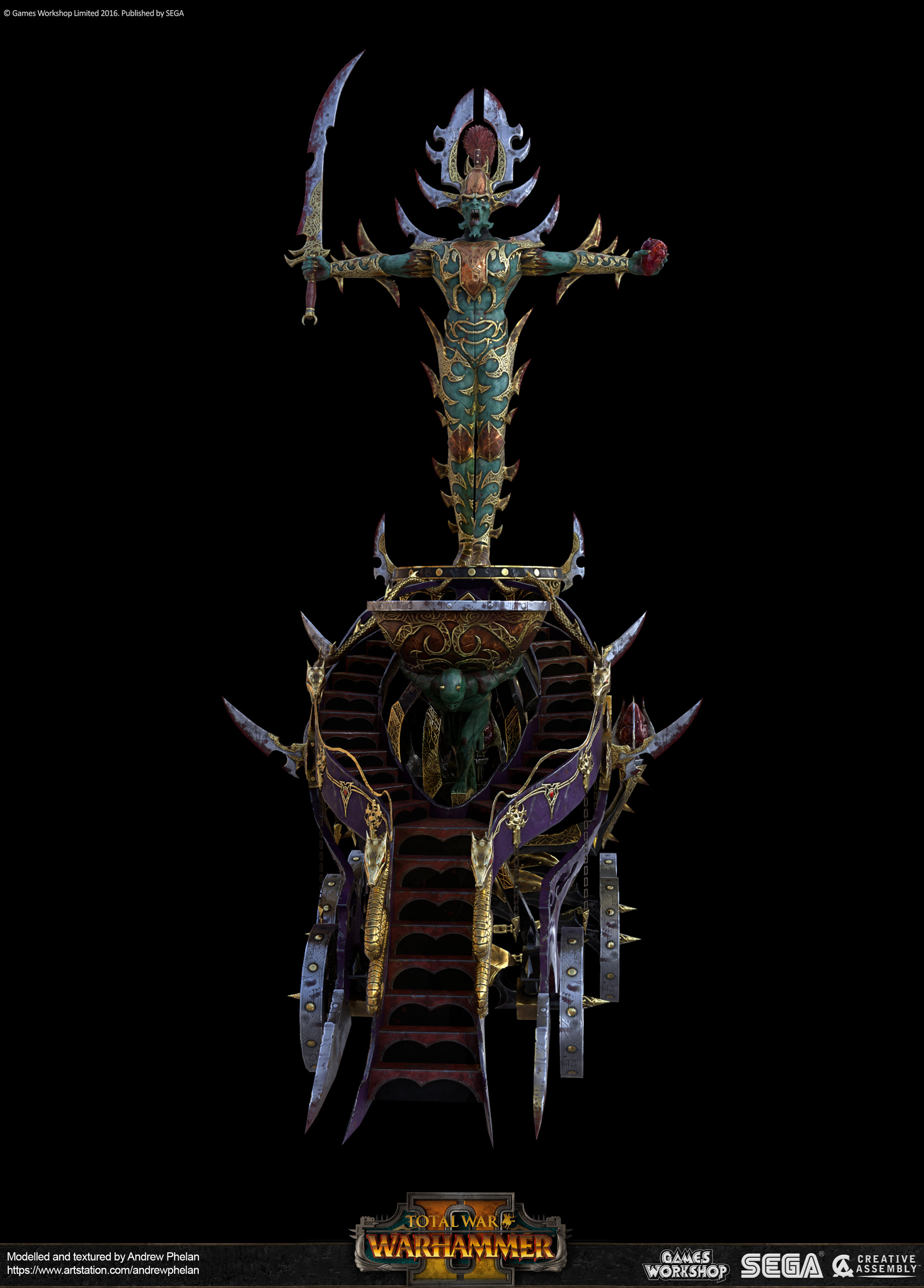 Andy Phelan - Druchii Models for Creative Assembly's - Total War ...