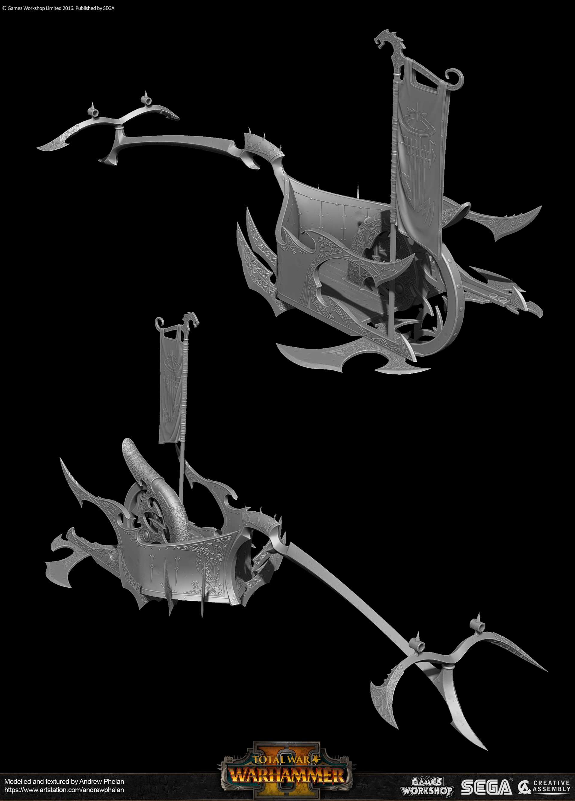 Andy Phelan - Druchii Models for Creative Assembly's - Total War ...