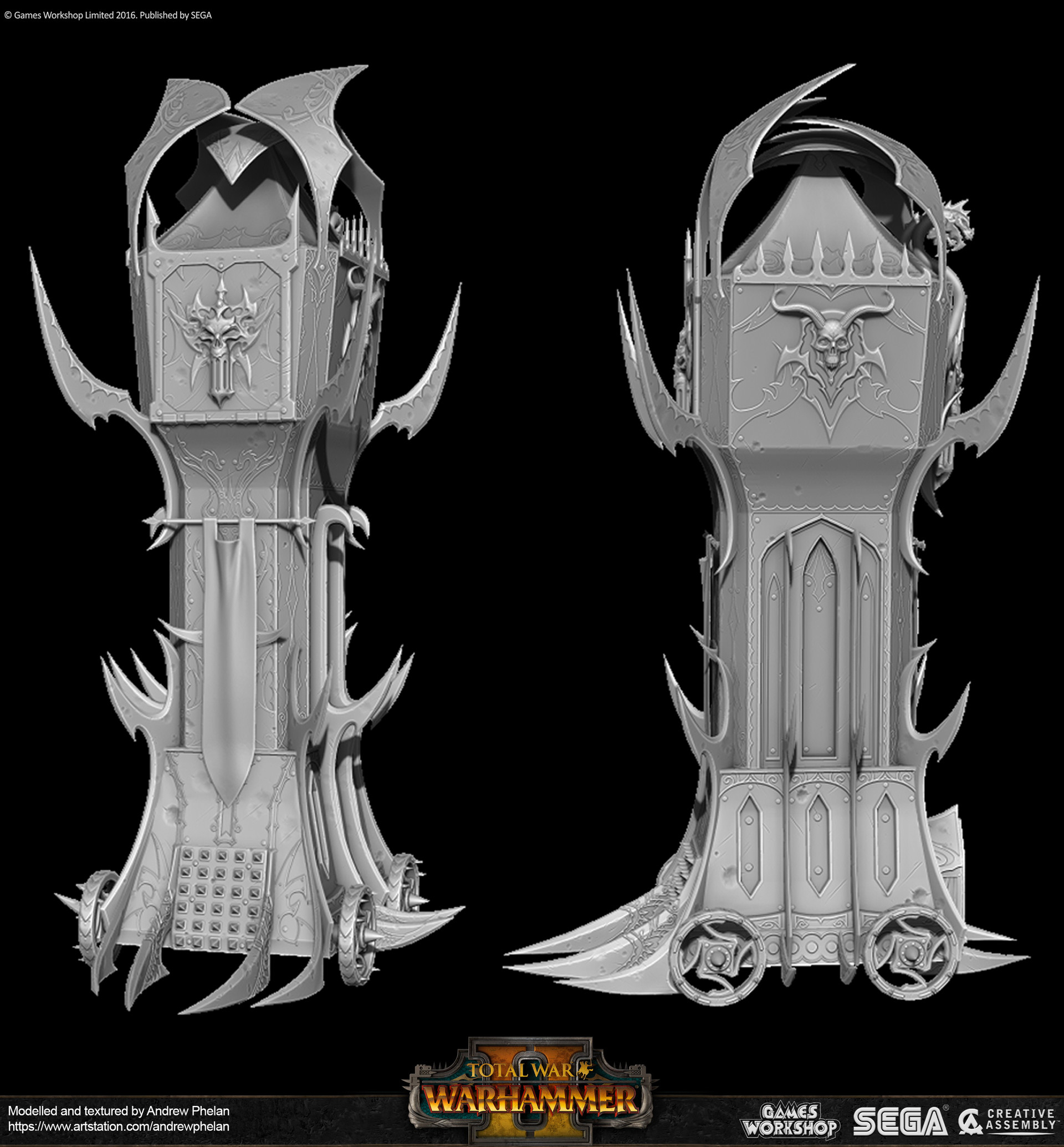 Andy Phelan - Druchii Models for Creative Assembly's - Total War ...