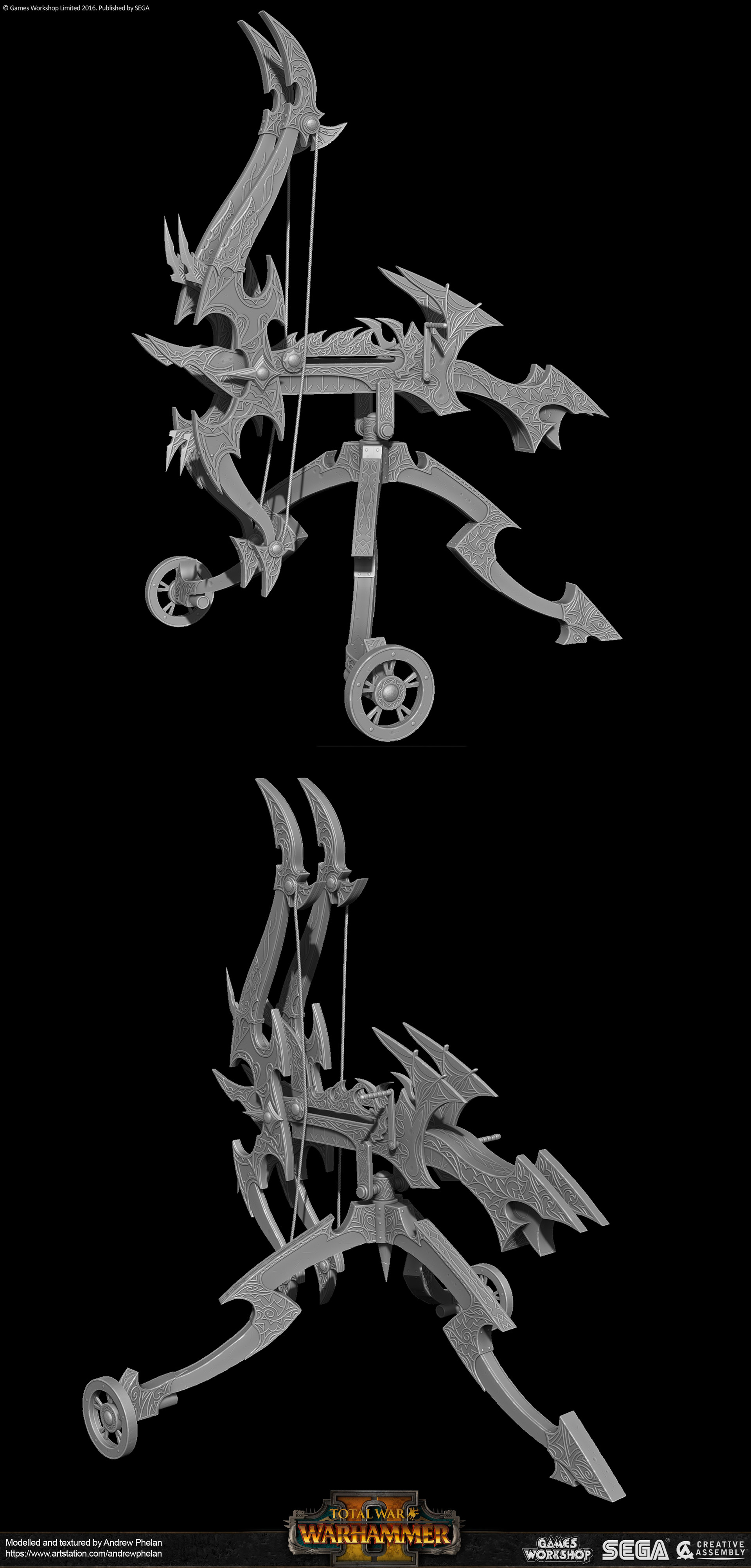 Andy Phelan - Druchii Models for Creative Assembly's - Total War ...