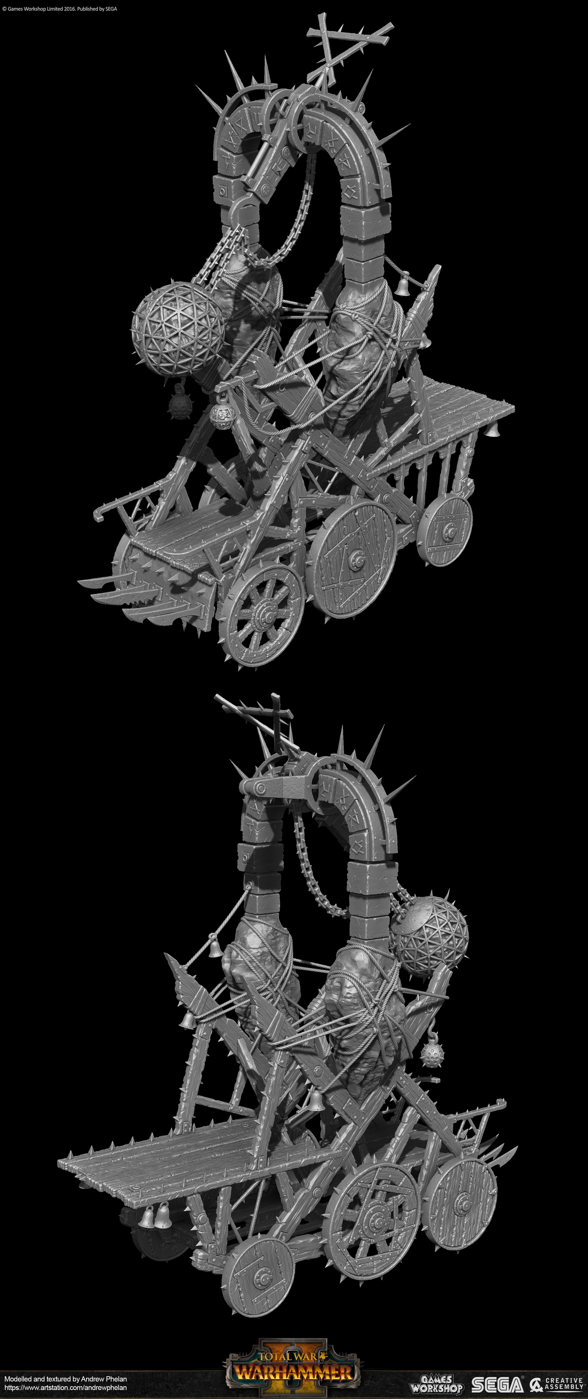 Andy Phelan - Skaven Models created for Creative Assembly's Total War ...