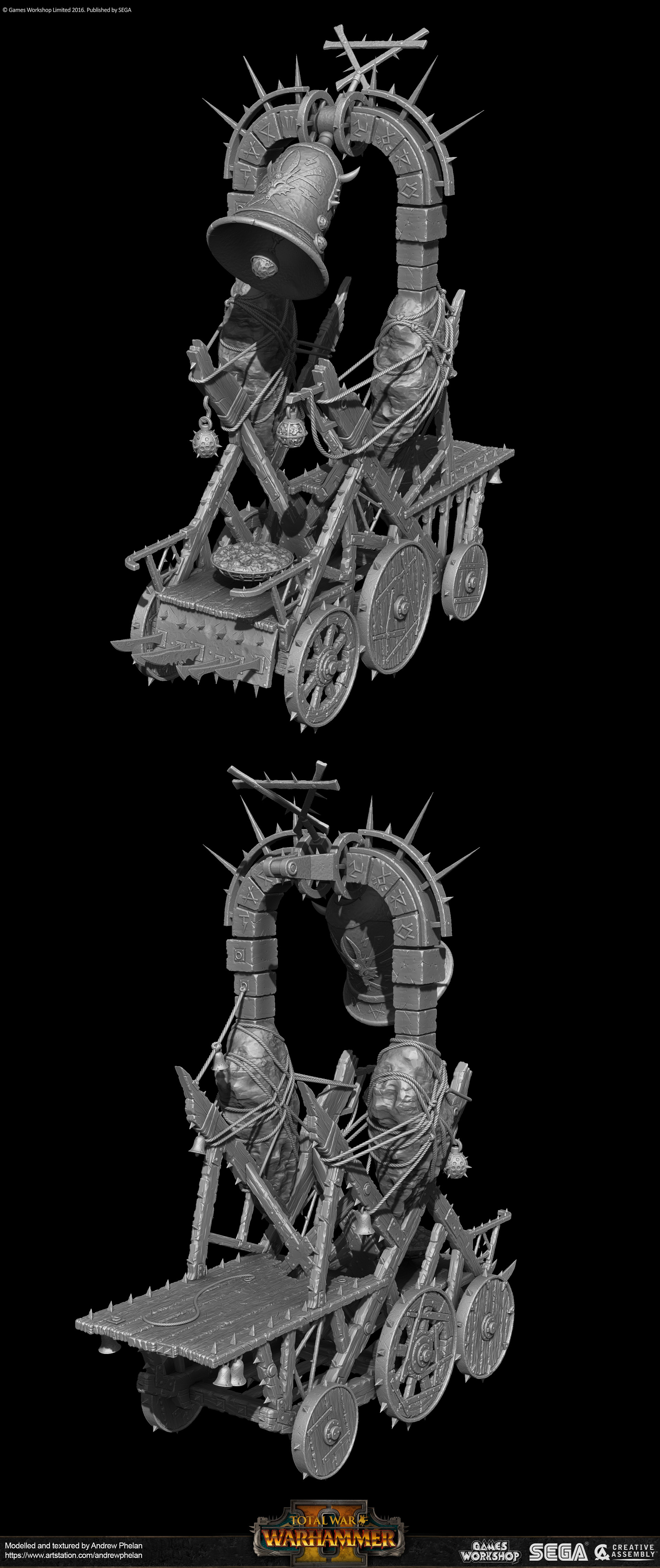 Andy Phelan - Skaven Models created for Creative Assembly's Total War ...