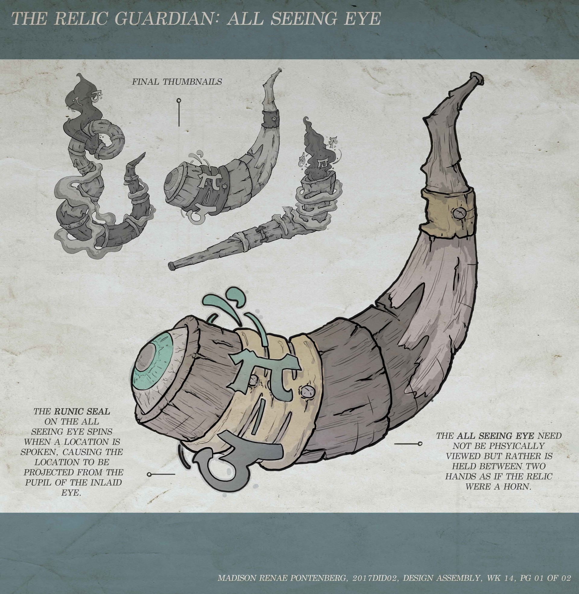 ArtStation - Relic Guardian: All Seeing Eye