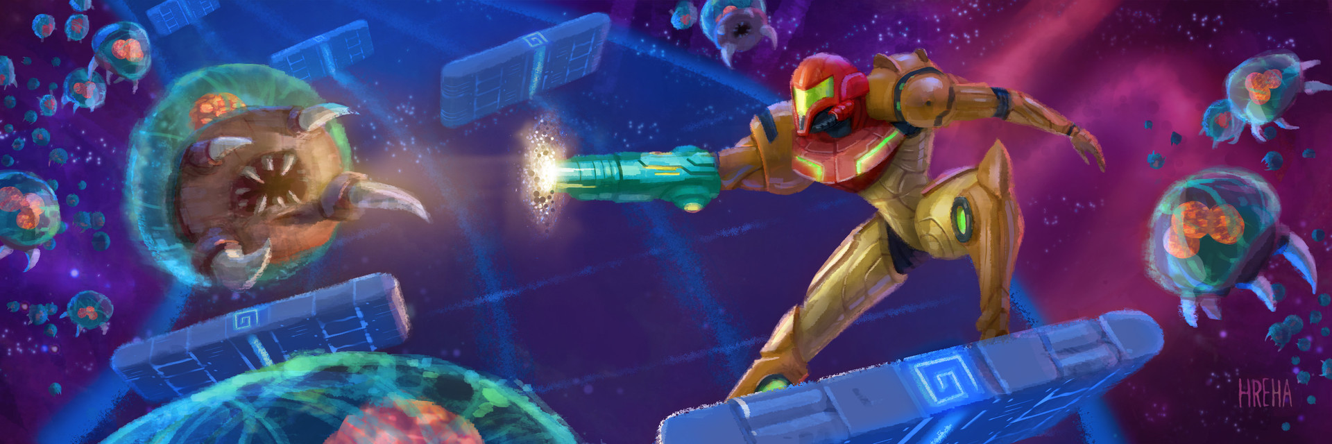 ArtStation - Metroid Hunter