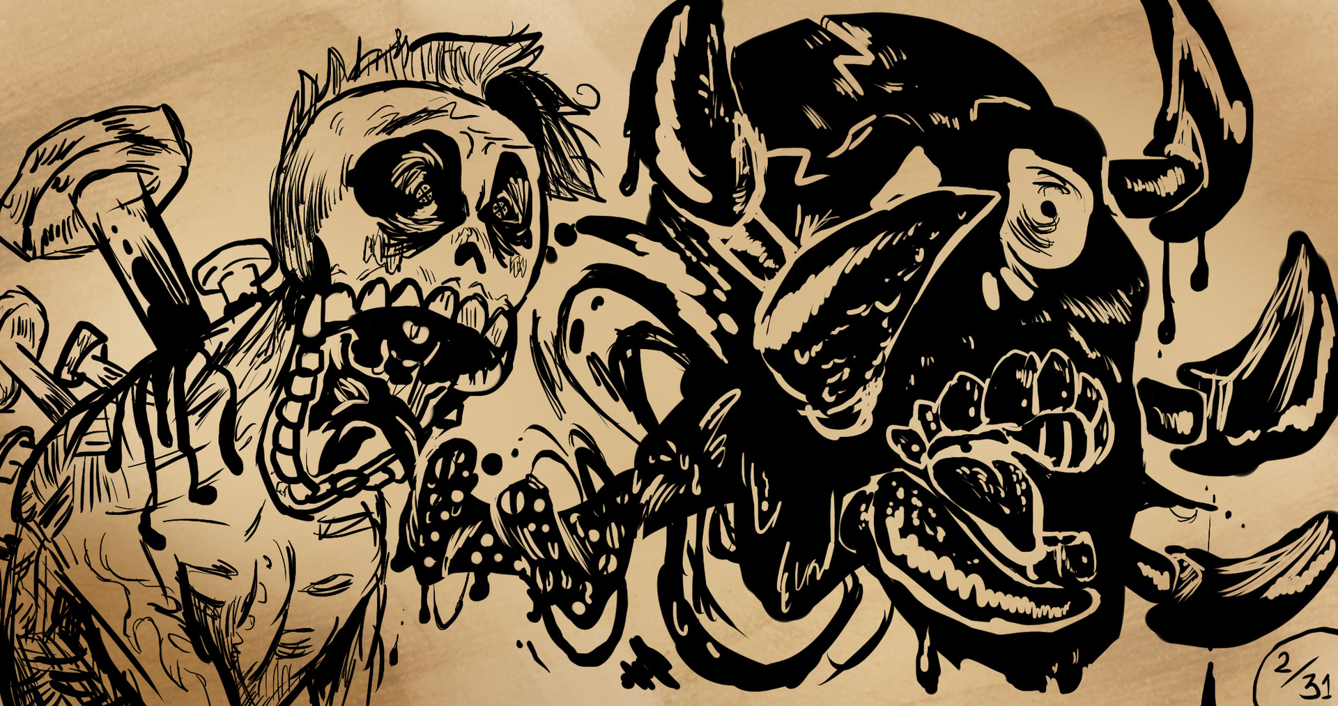 ArtStation - Inktober 2