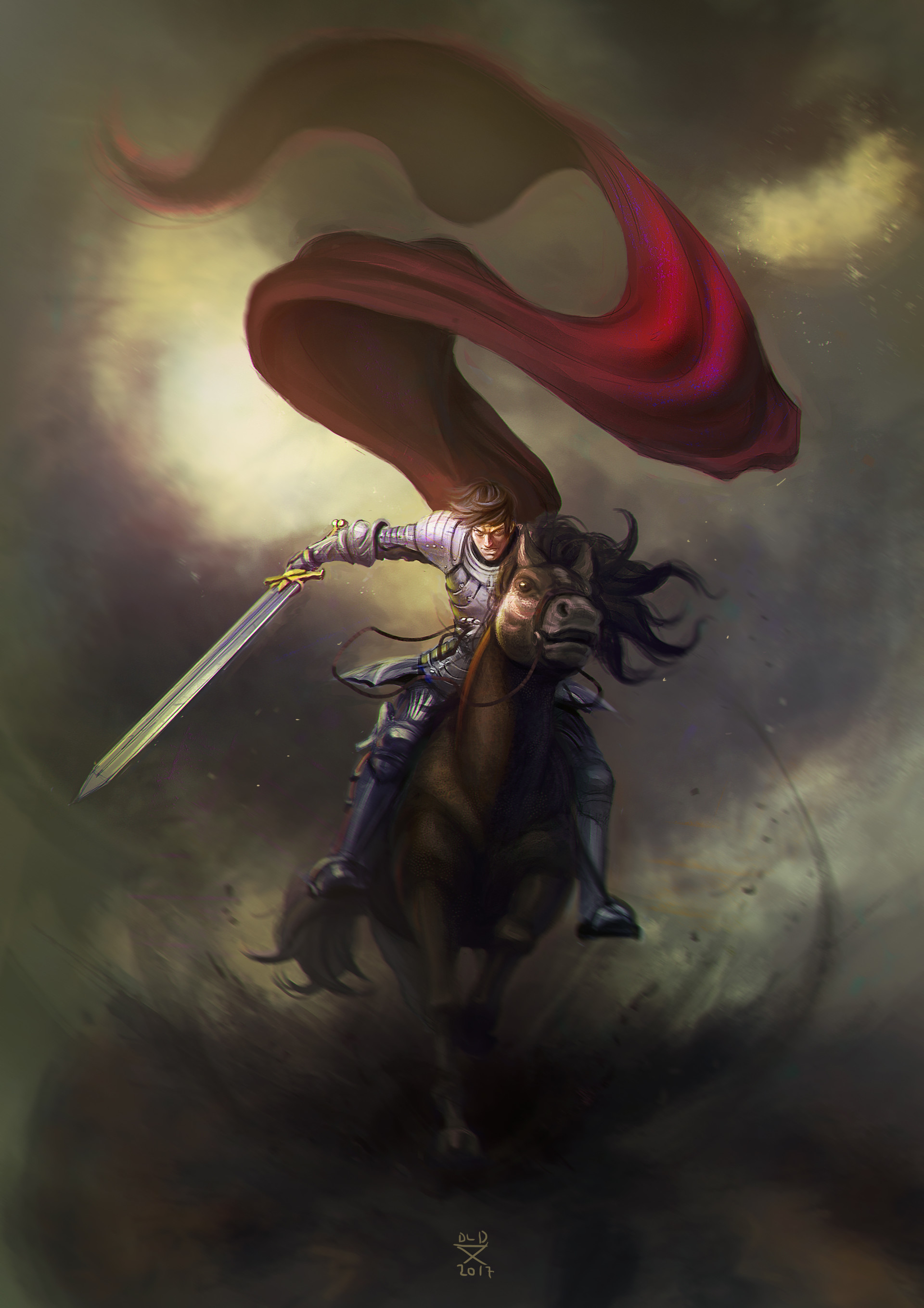 ArtStation - Angry knight