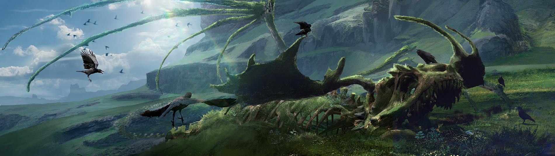 ArtStation - Dragon's grave