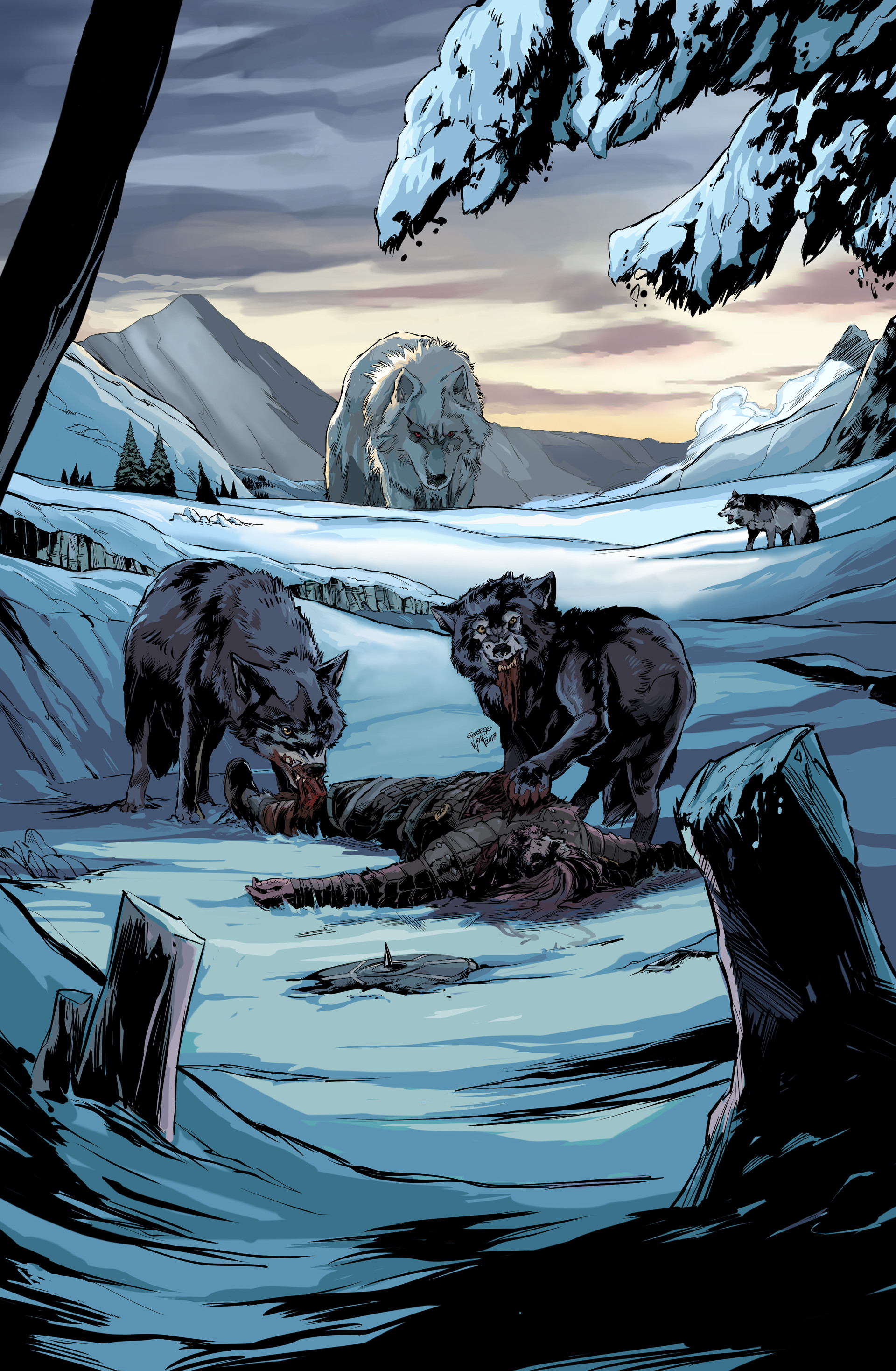 ArtStation - Chapter Cover Ragnarok