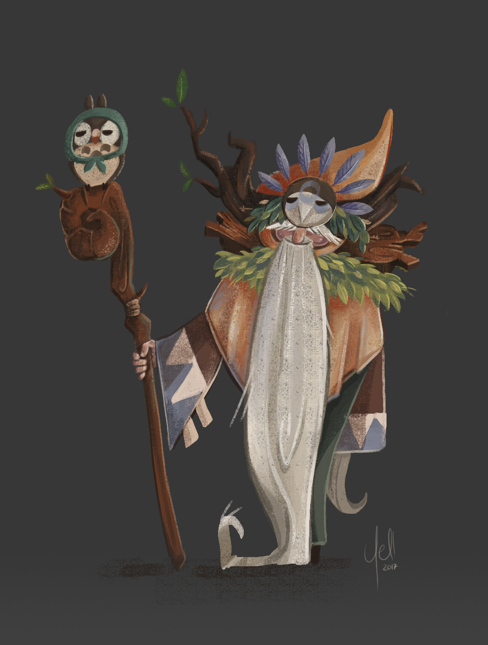 ArtStation - Owl Guru
