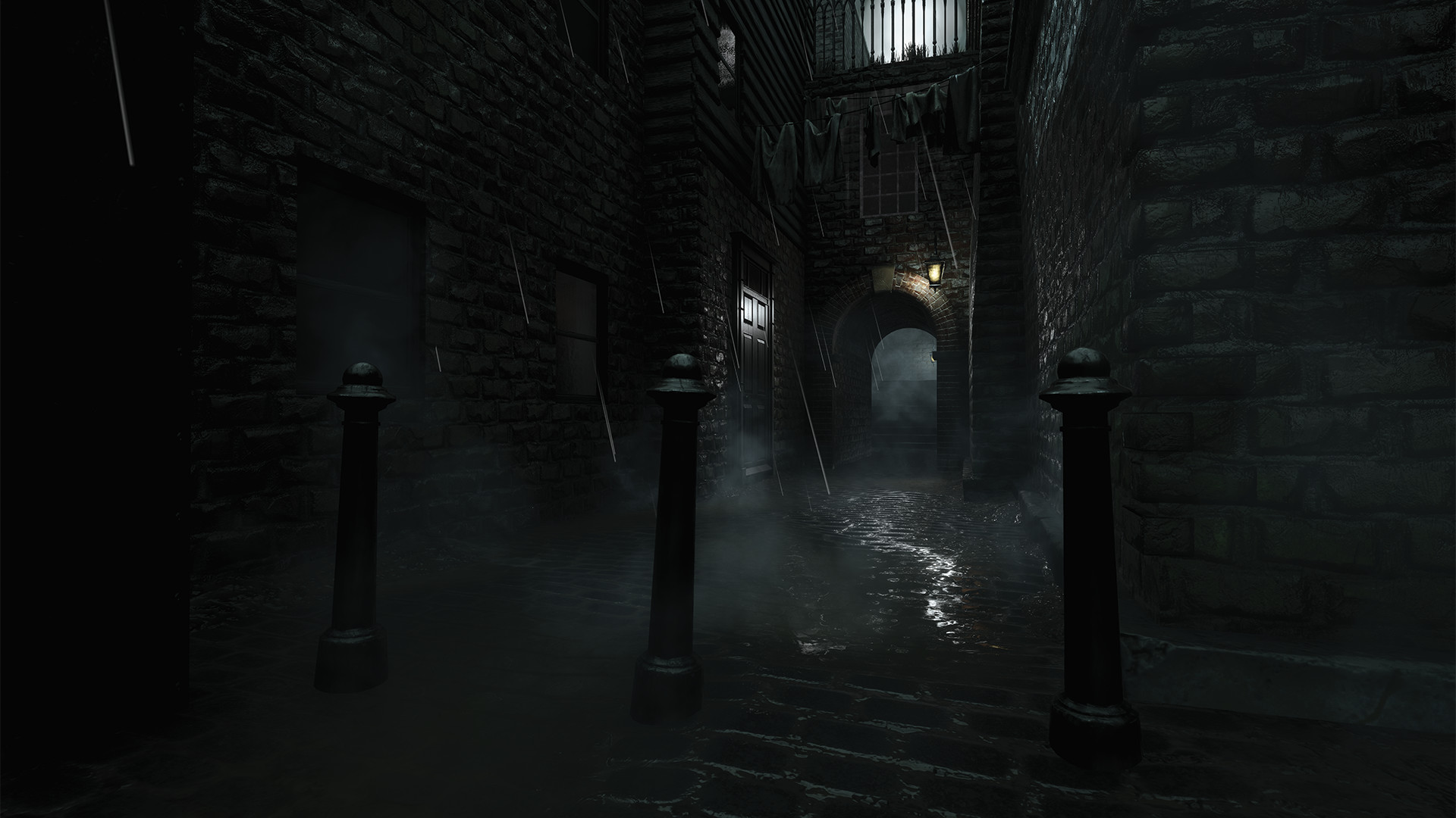 Oliver Brown - Victorian Back alley