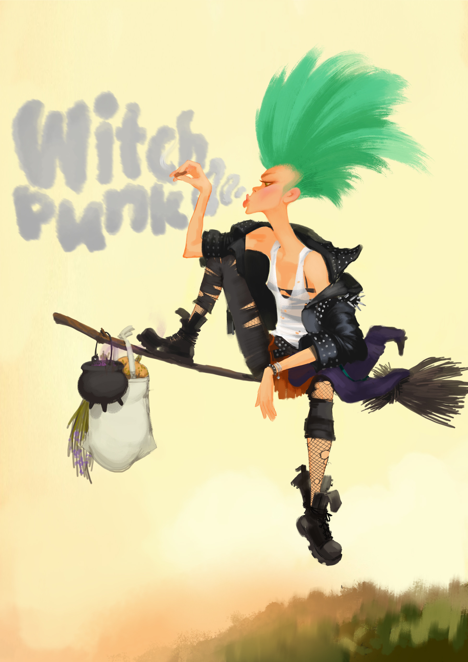 ArtStation - Witch-punk