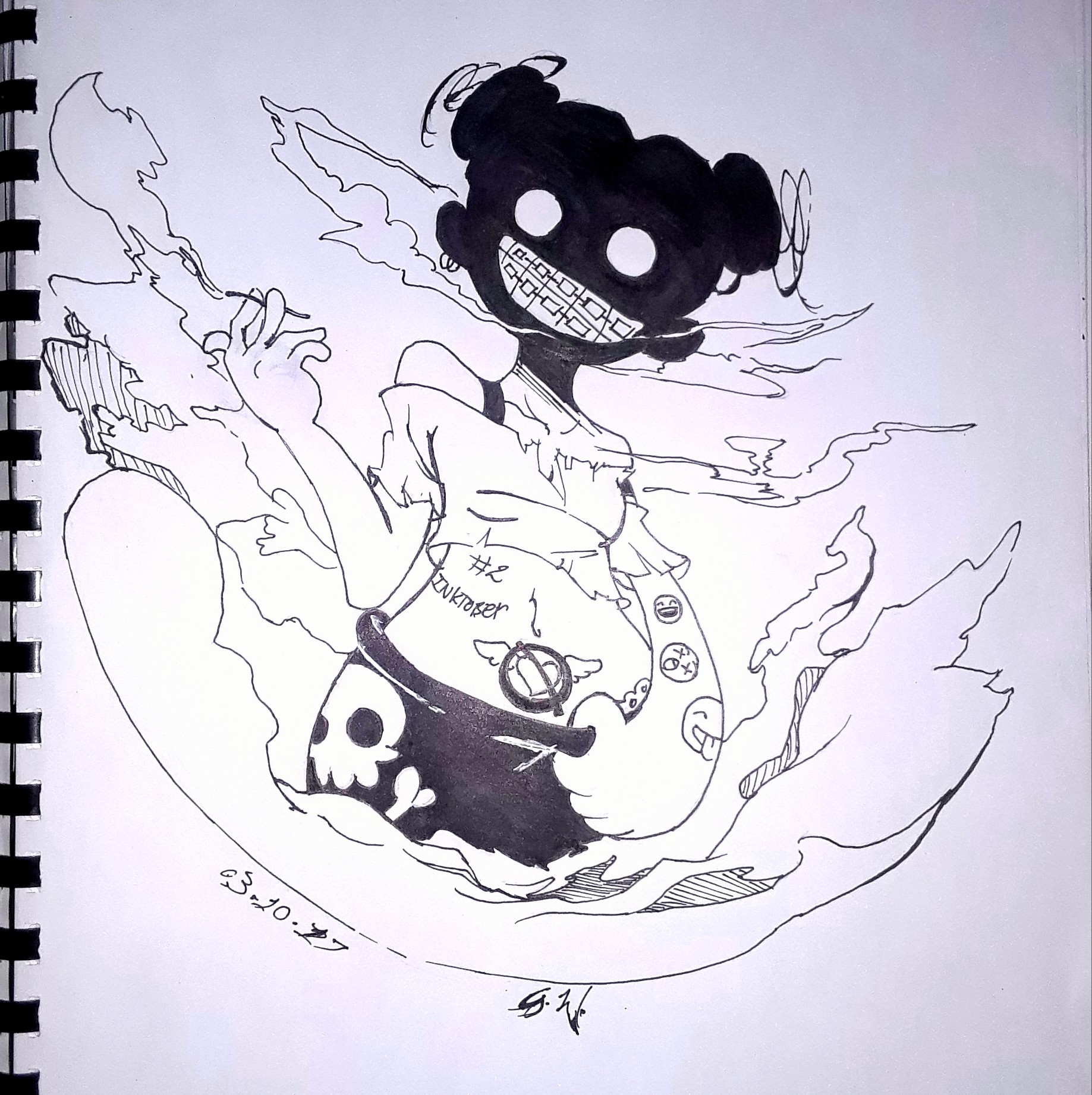 ArtStation - Inktober #3: Poison Breath