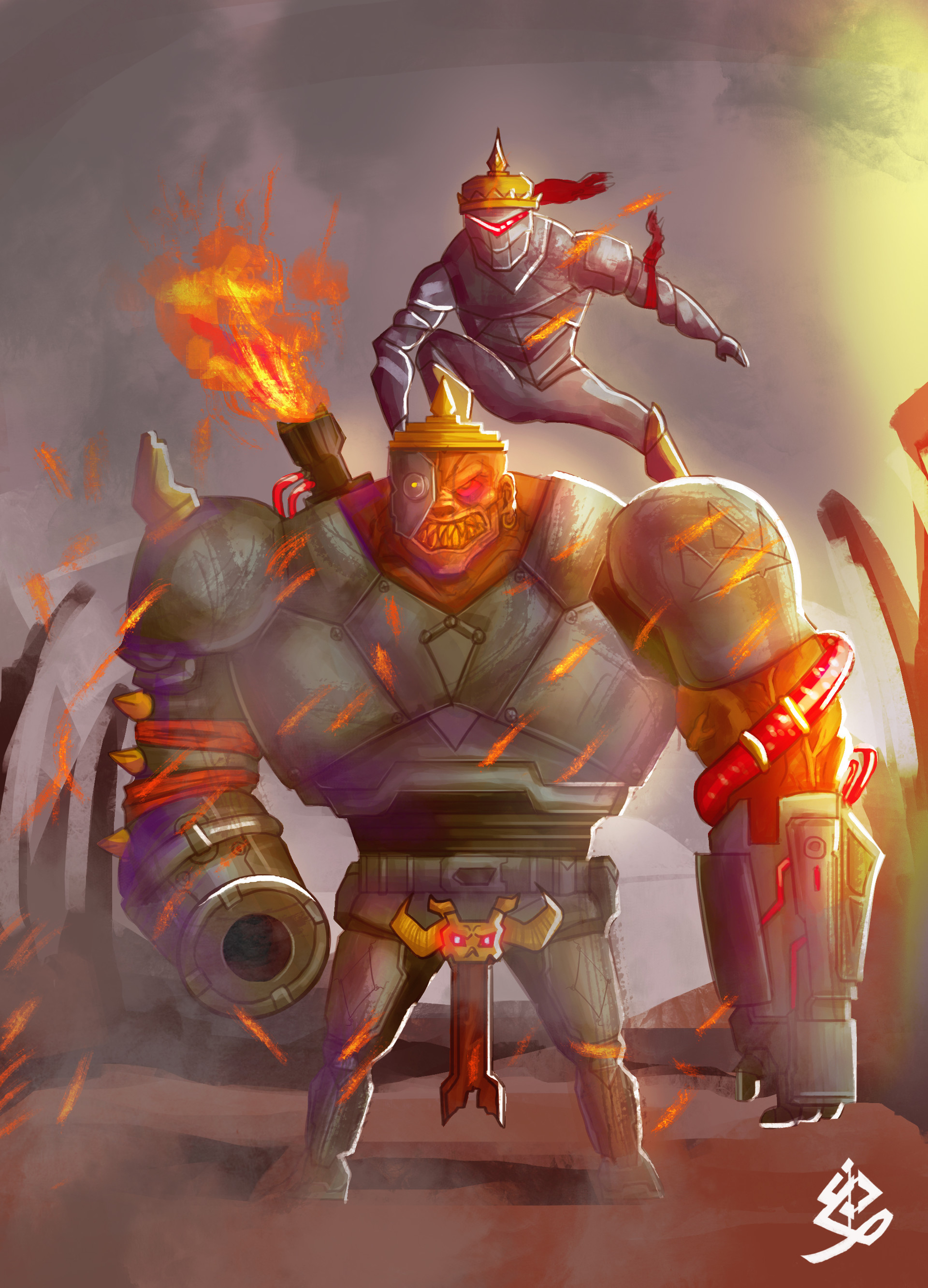 David Animator - Angkor Warrior - main character design