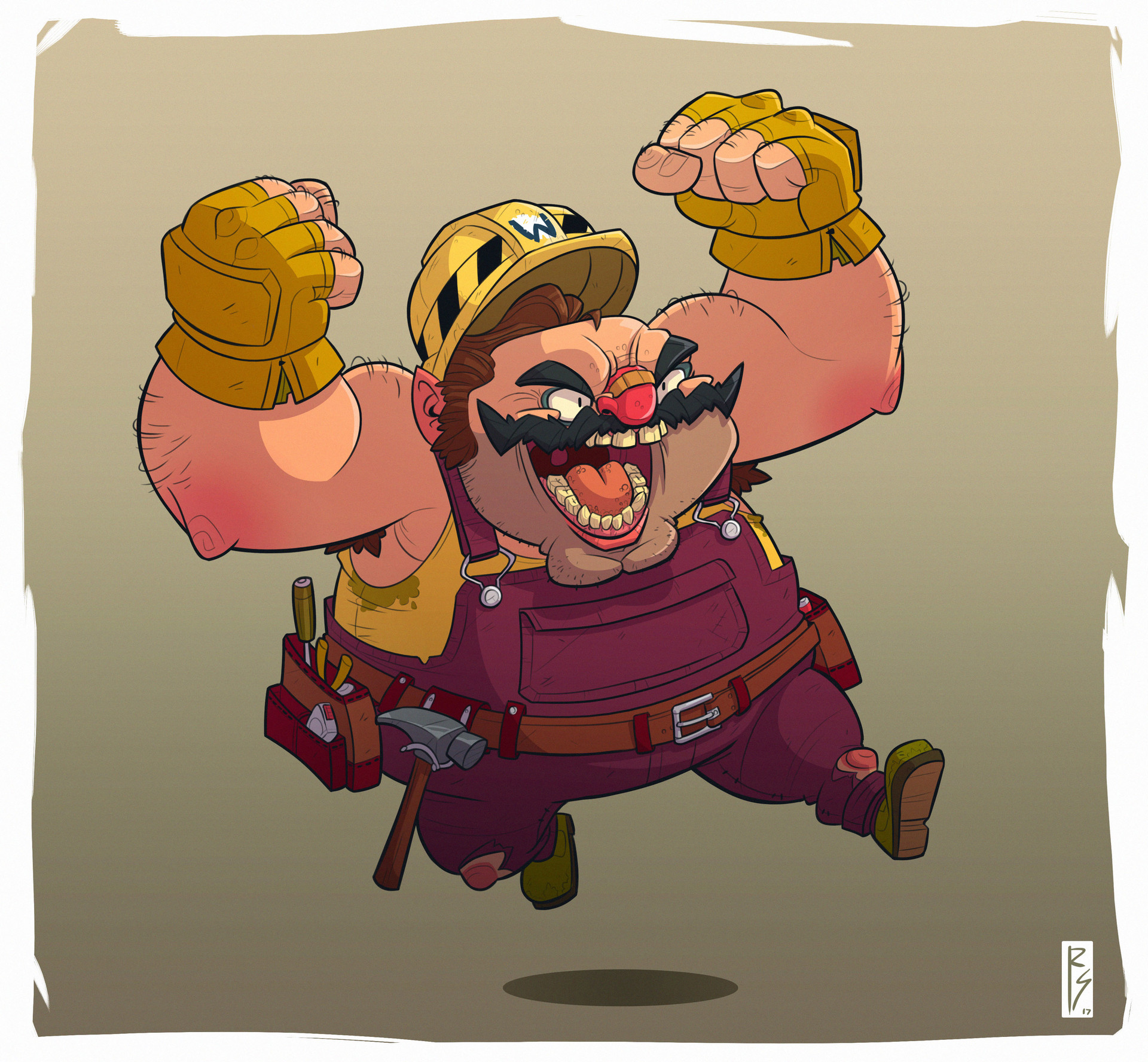 ArtStation - Redesign: Wario