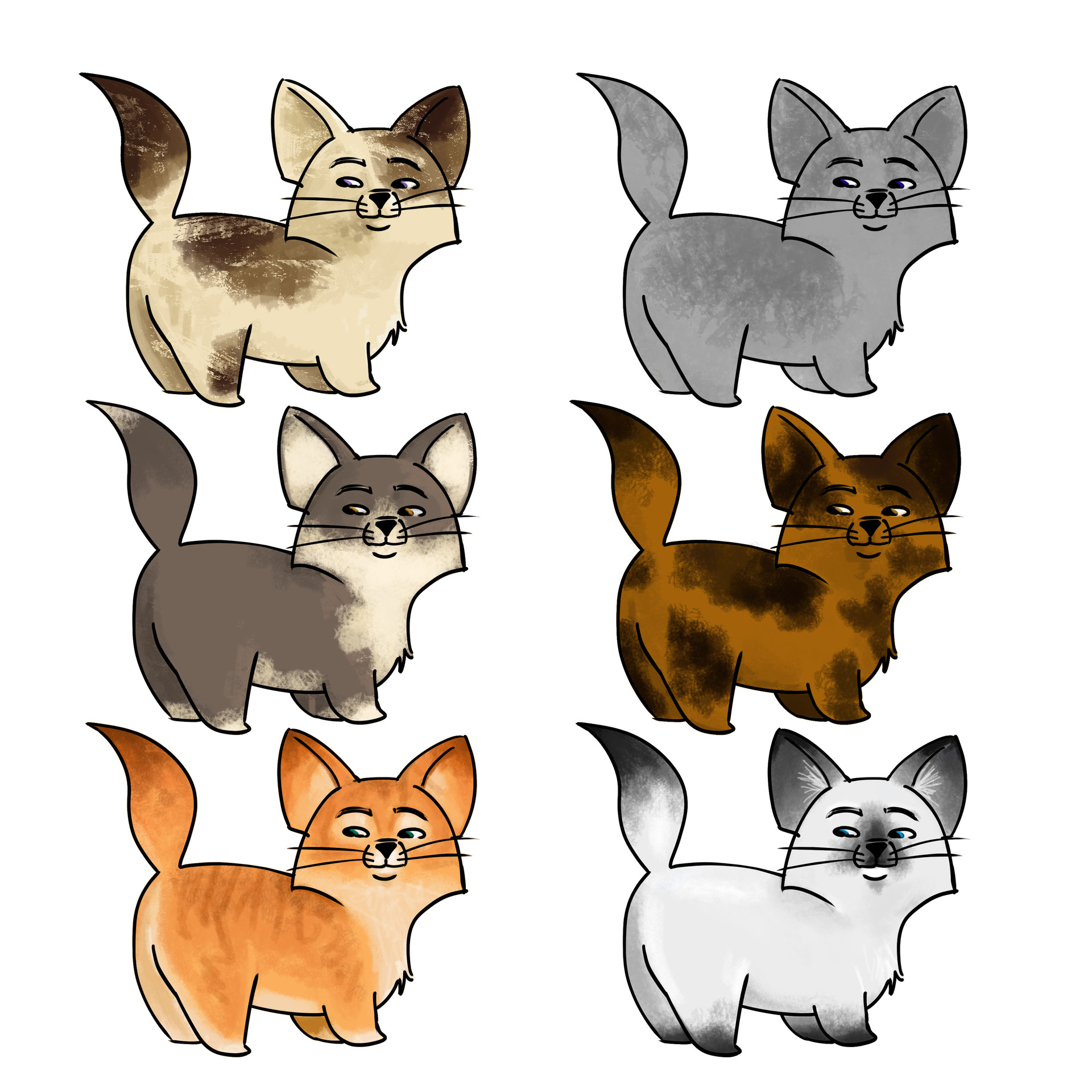 ArtStation - Cat Character Design