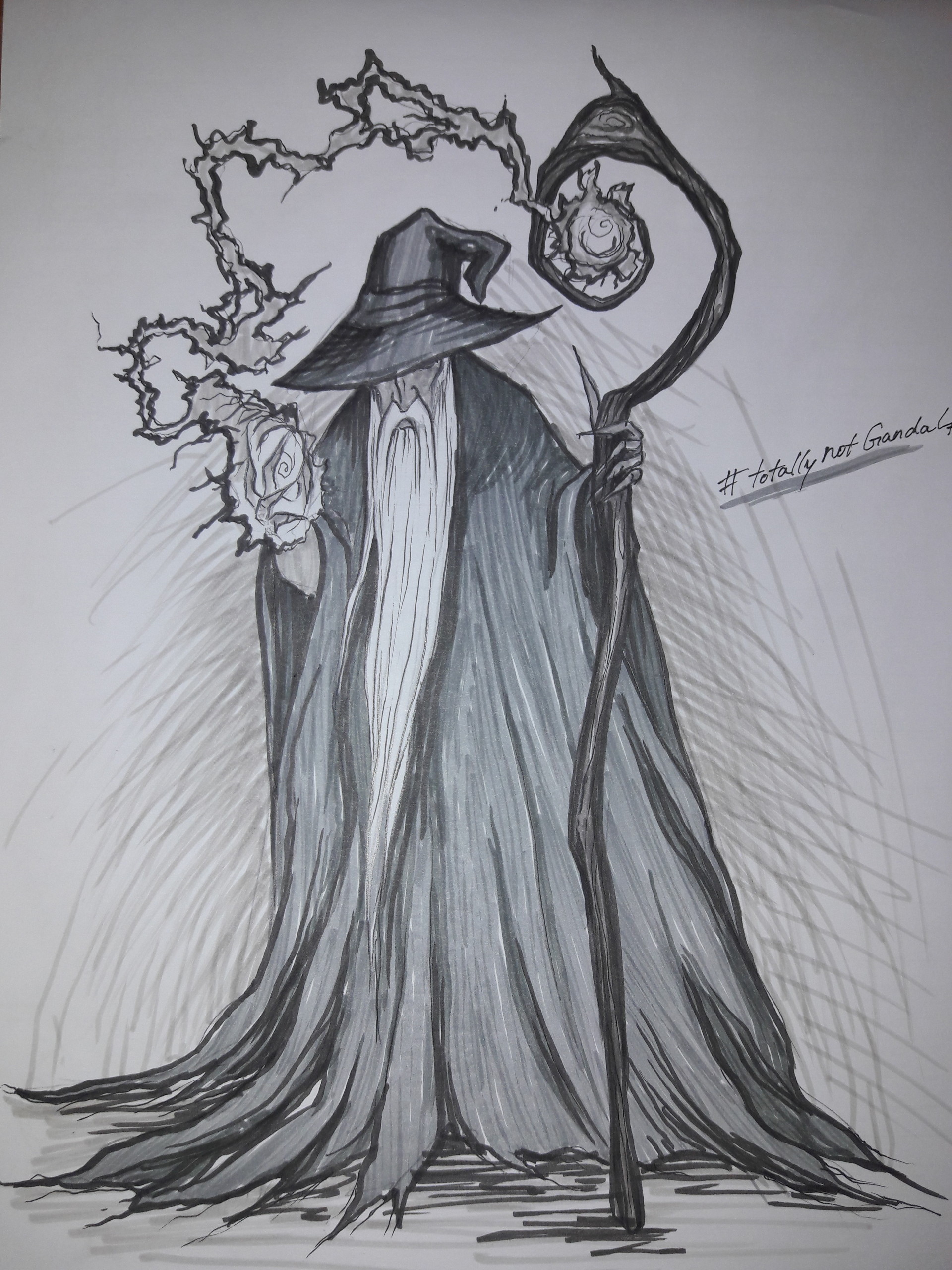 ArtStation - day 4 - the ancient wizard