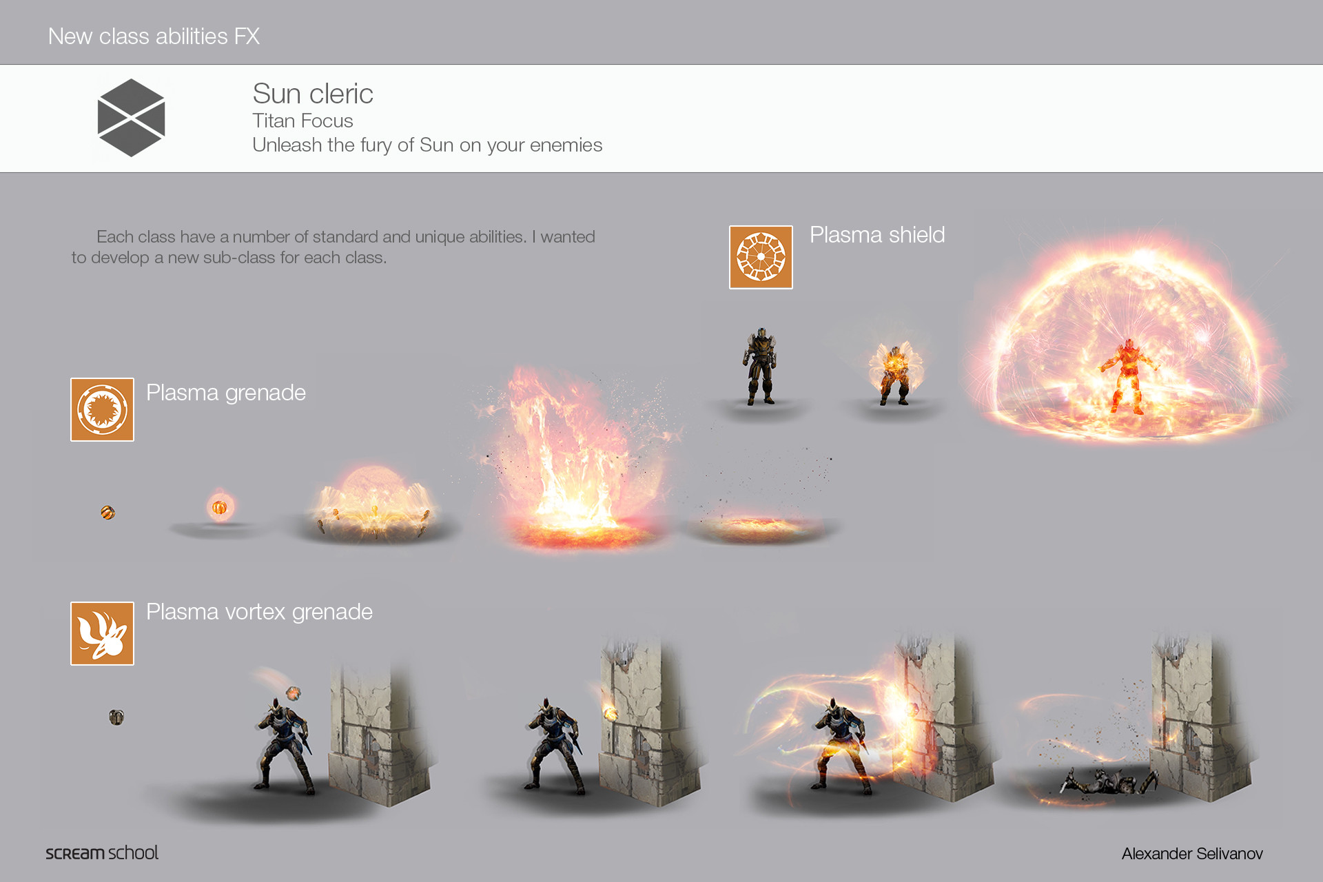 ArtStation - FX for new subclasses - Destiny diploma project - FANART