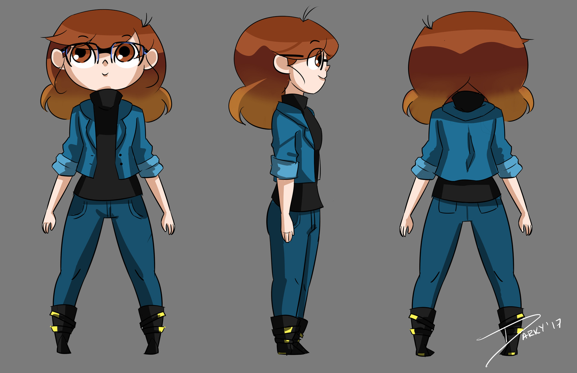 ArtStation - Character turnaround