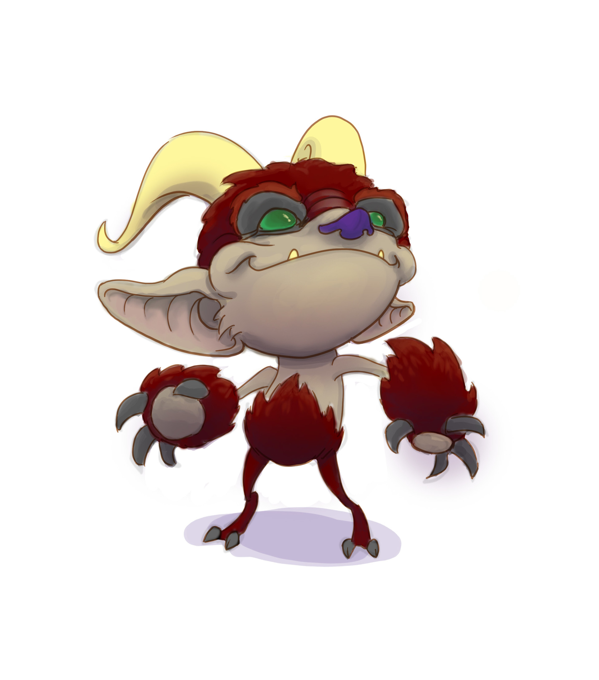 ArtStation - Tiny Demon