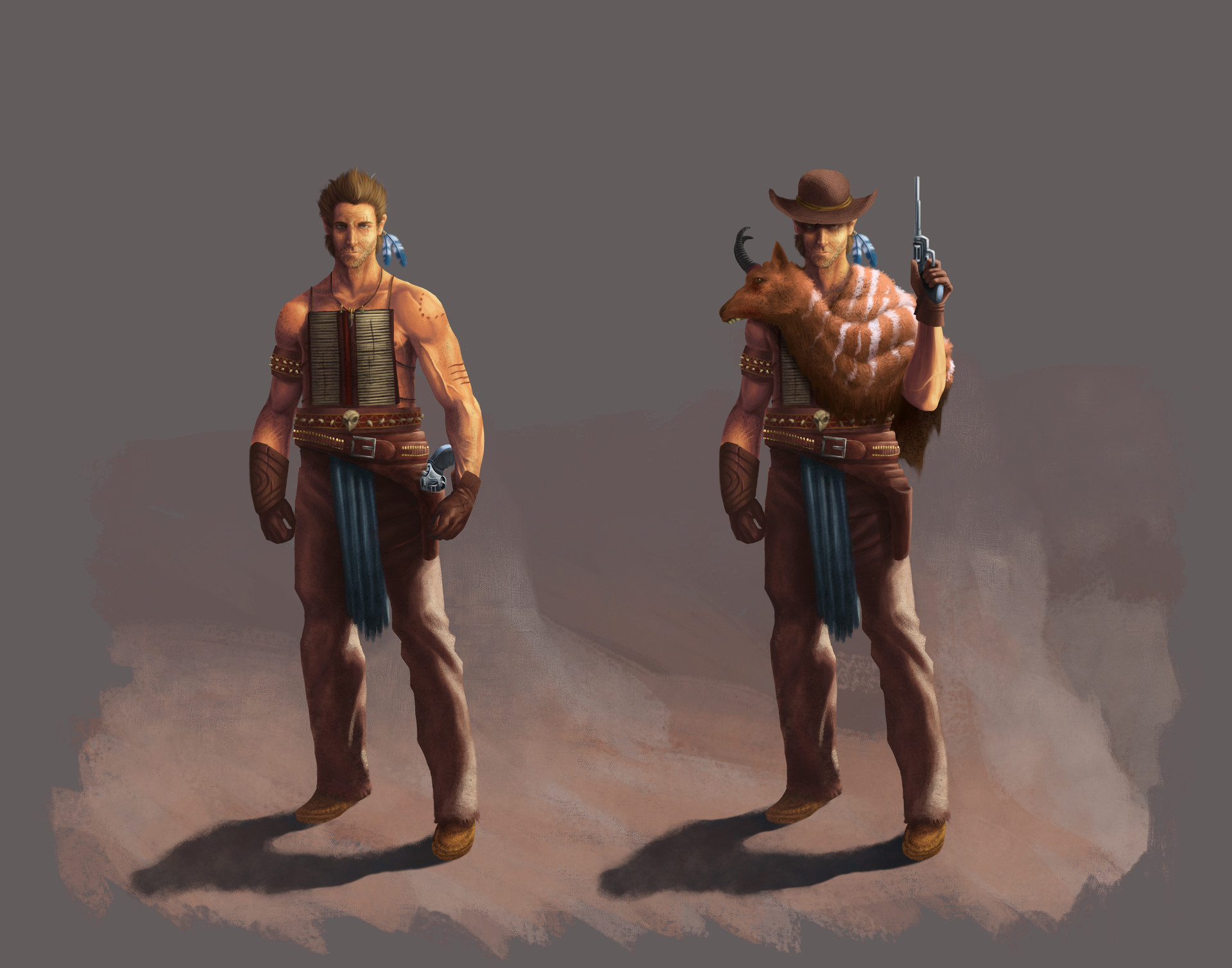ArtStation - Hunter Cowboy