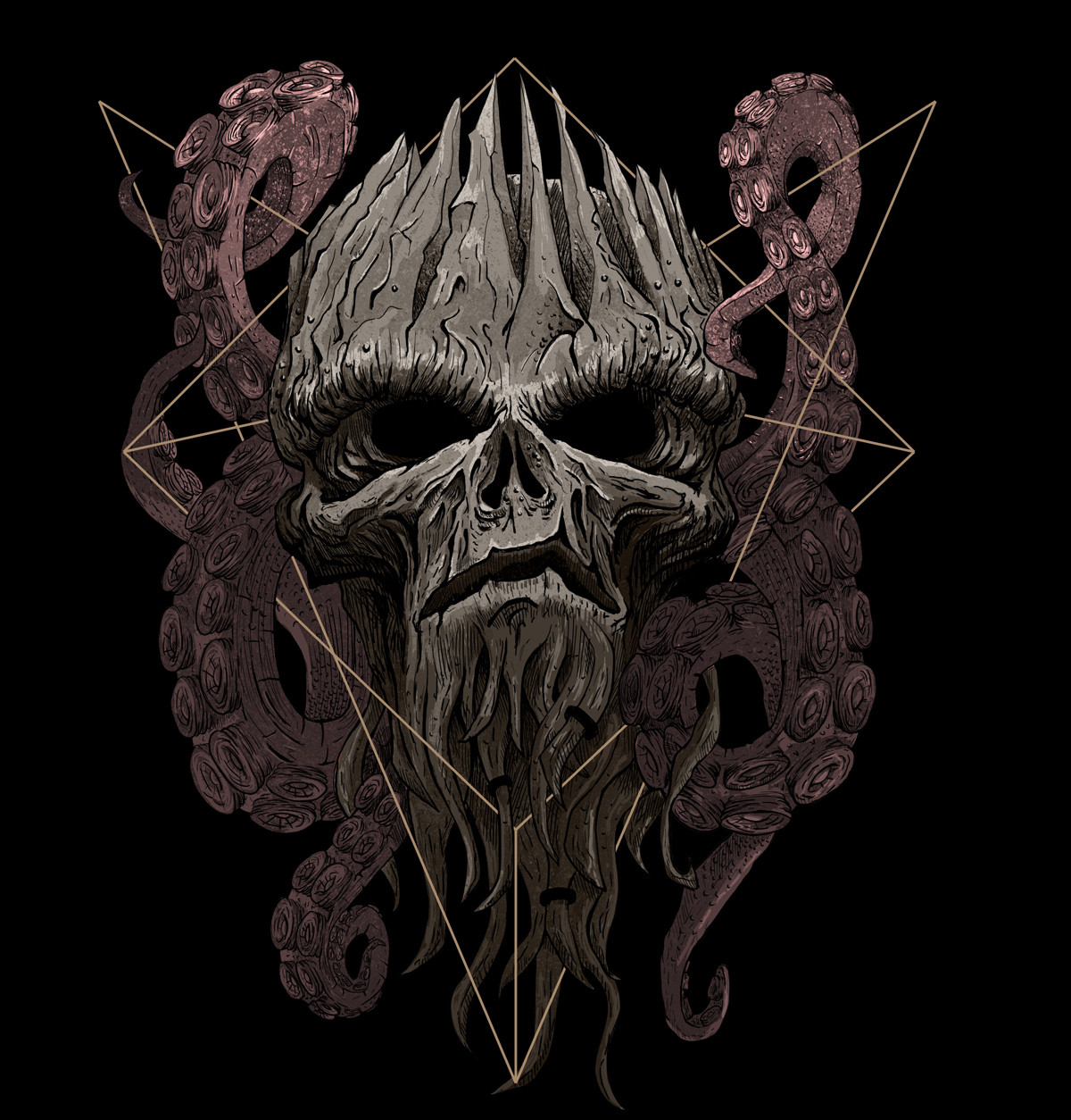 ArtStation - T-Shirt Design for the band Fallen Icon