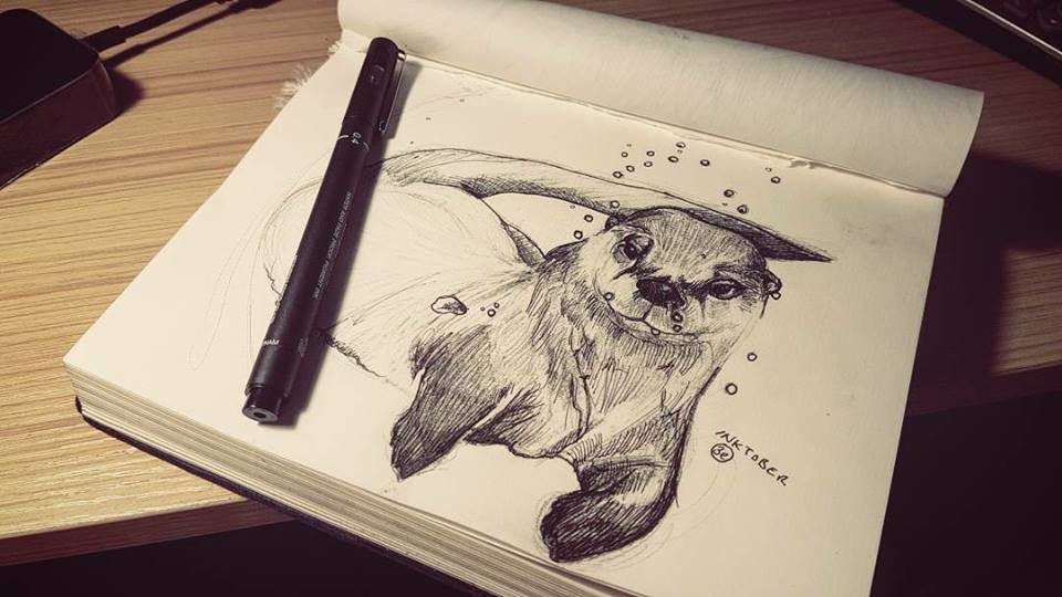 Emily E Ellis - Inktober 2017