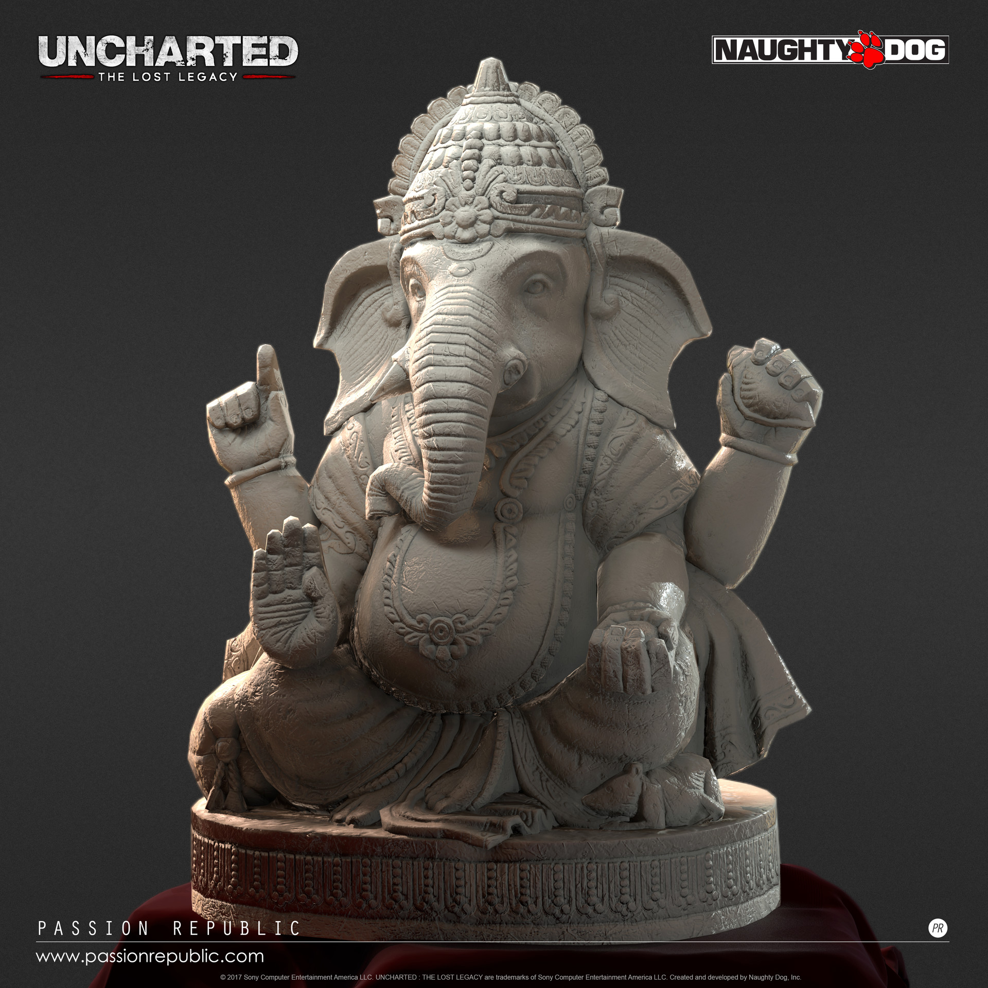 Sandra Soh - Uncharted: The Lost Legacy - Ganesha Shrine