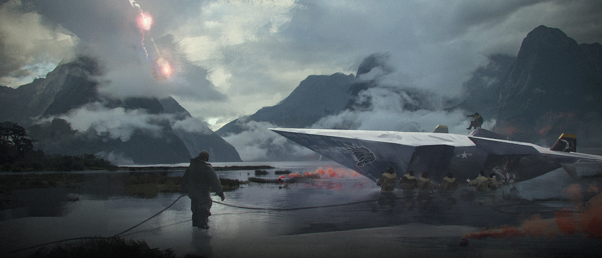 ArtStation - Hard Landing