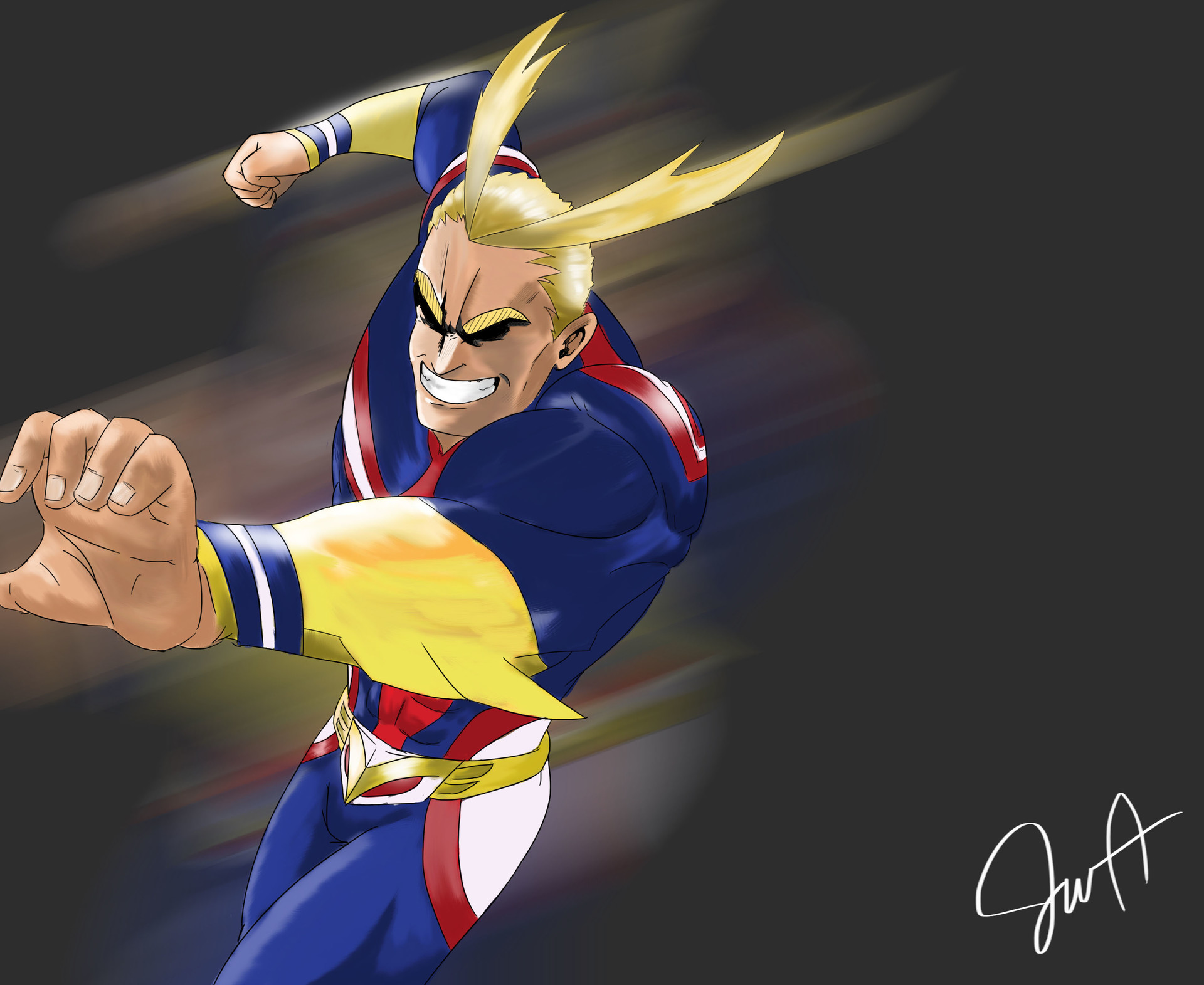 ArtStation - ALL MIGHT
