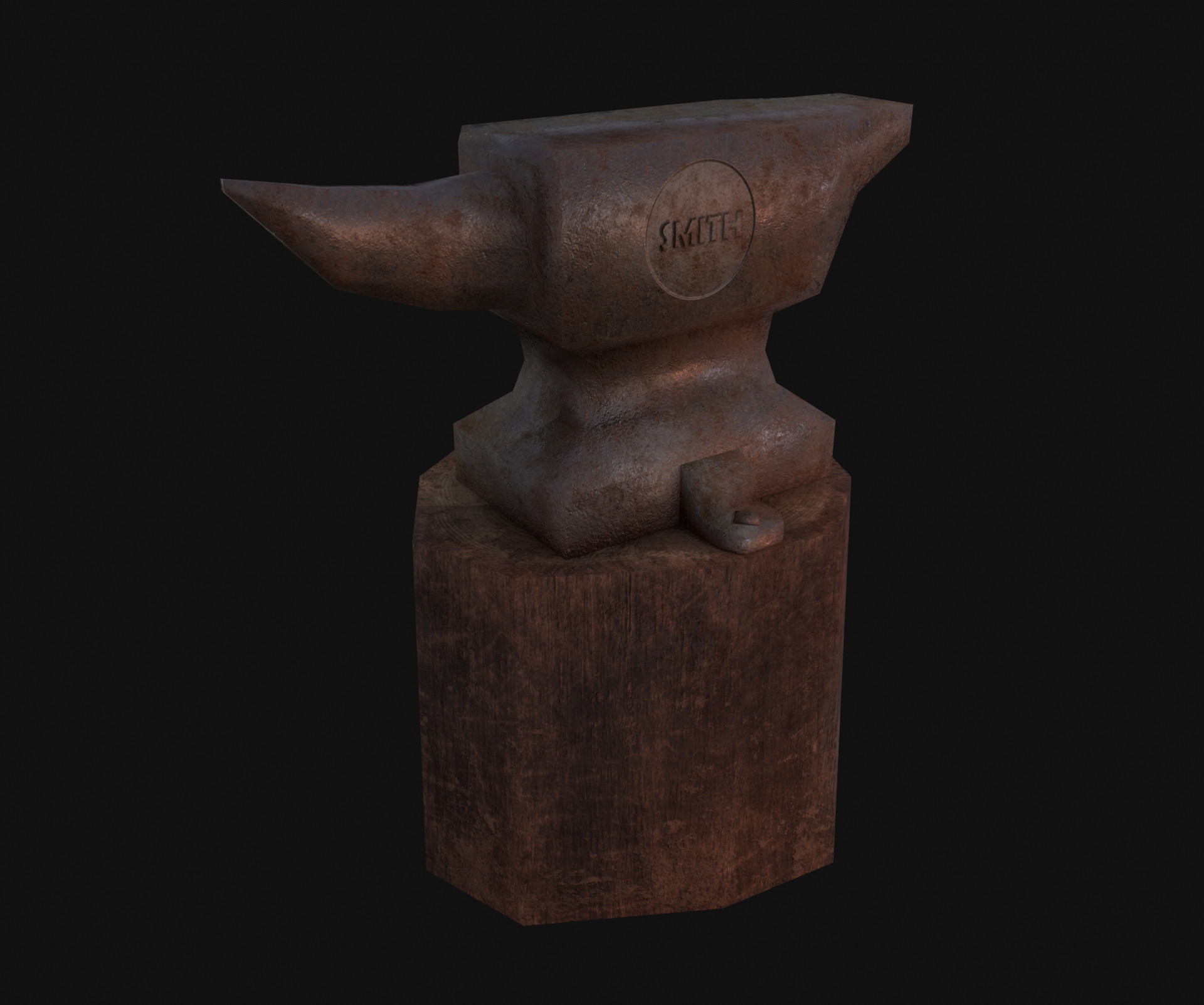 ArtStation - Anvil - Low Poly