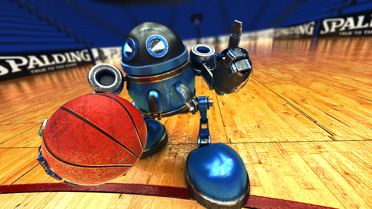 ArtStation - Robot Basketball