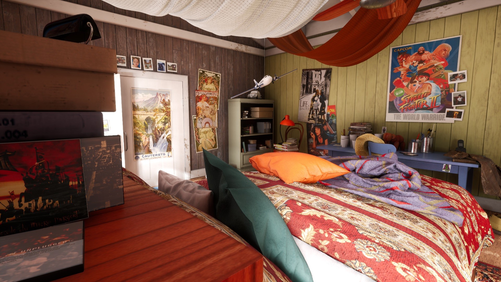 David Ramos - Uncharted - David's bedroom