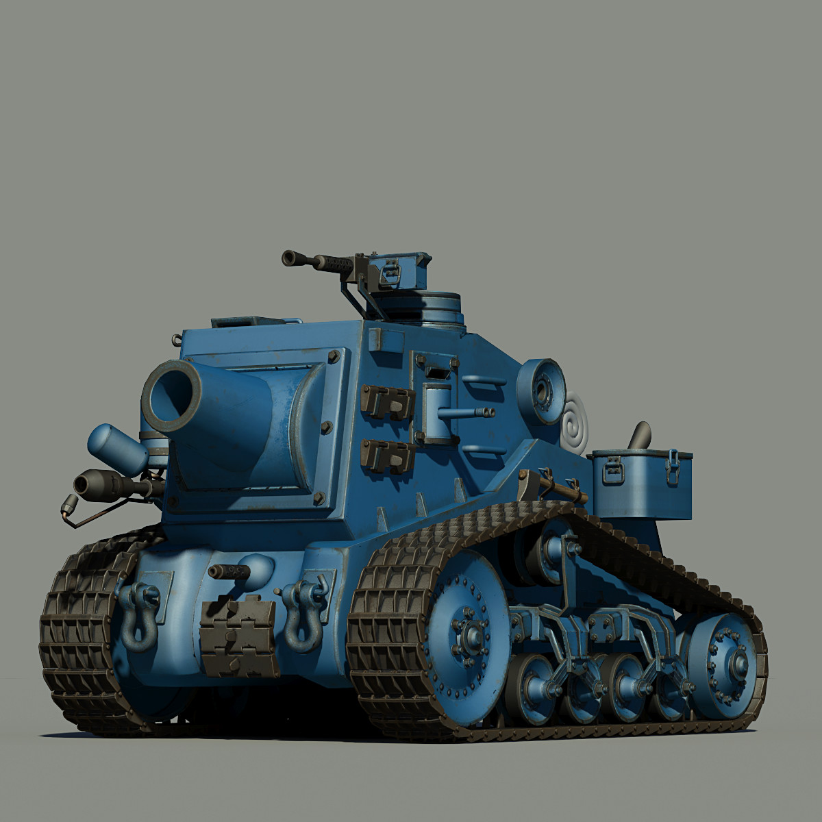 ArtStation - Cartoony Tank
