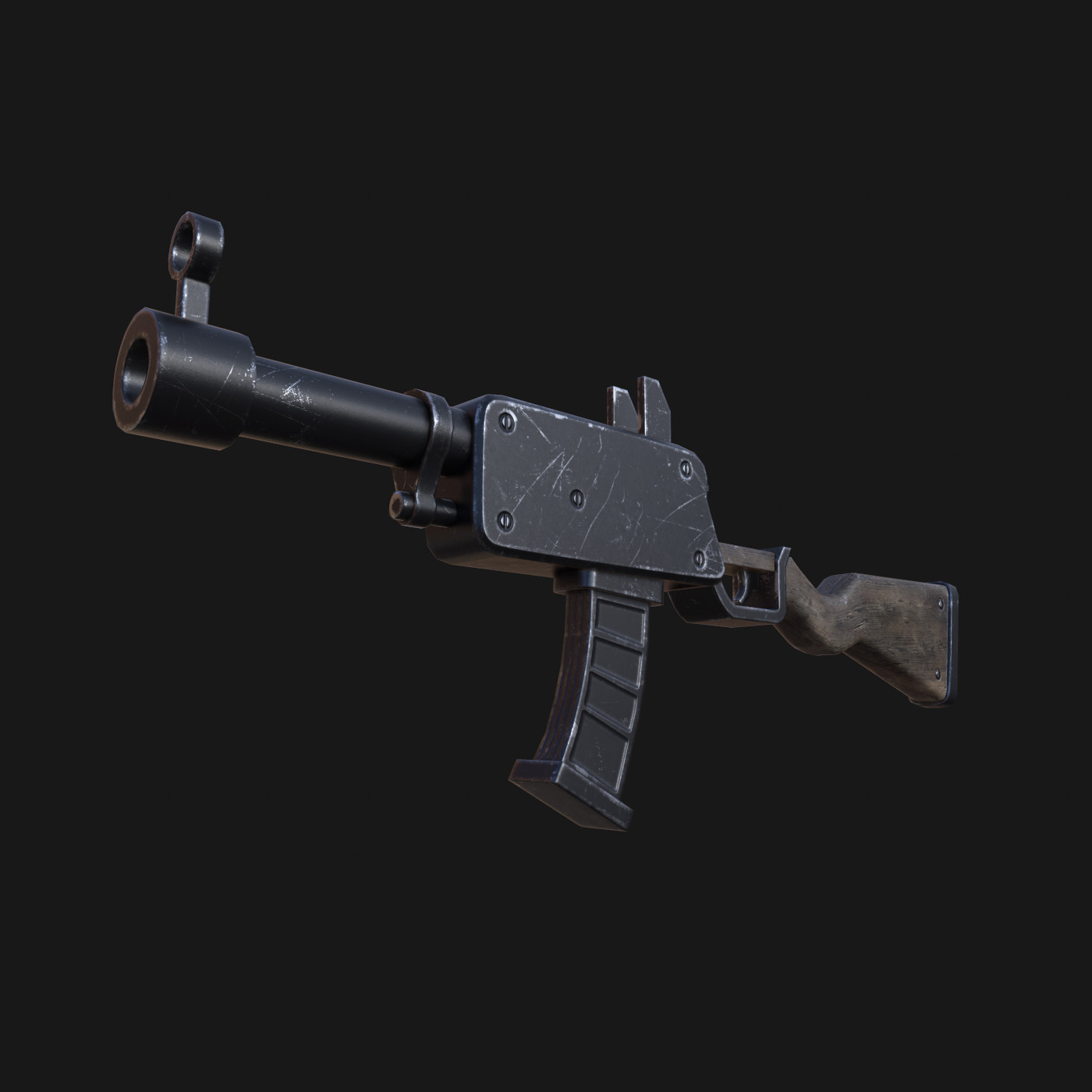 ArtStation - Cartoon Rifle