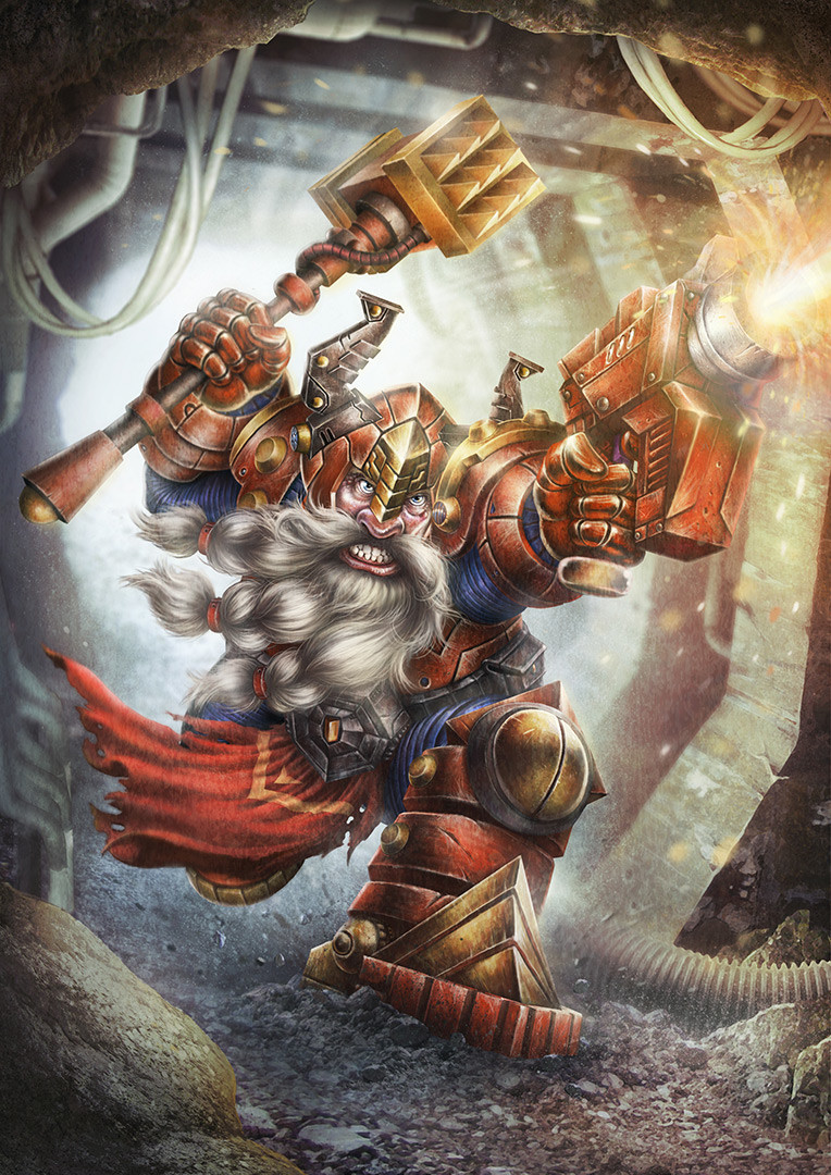 ArtStation - Steel Dwarf