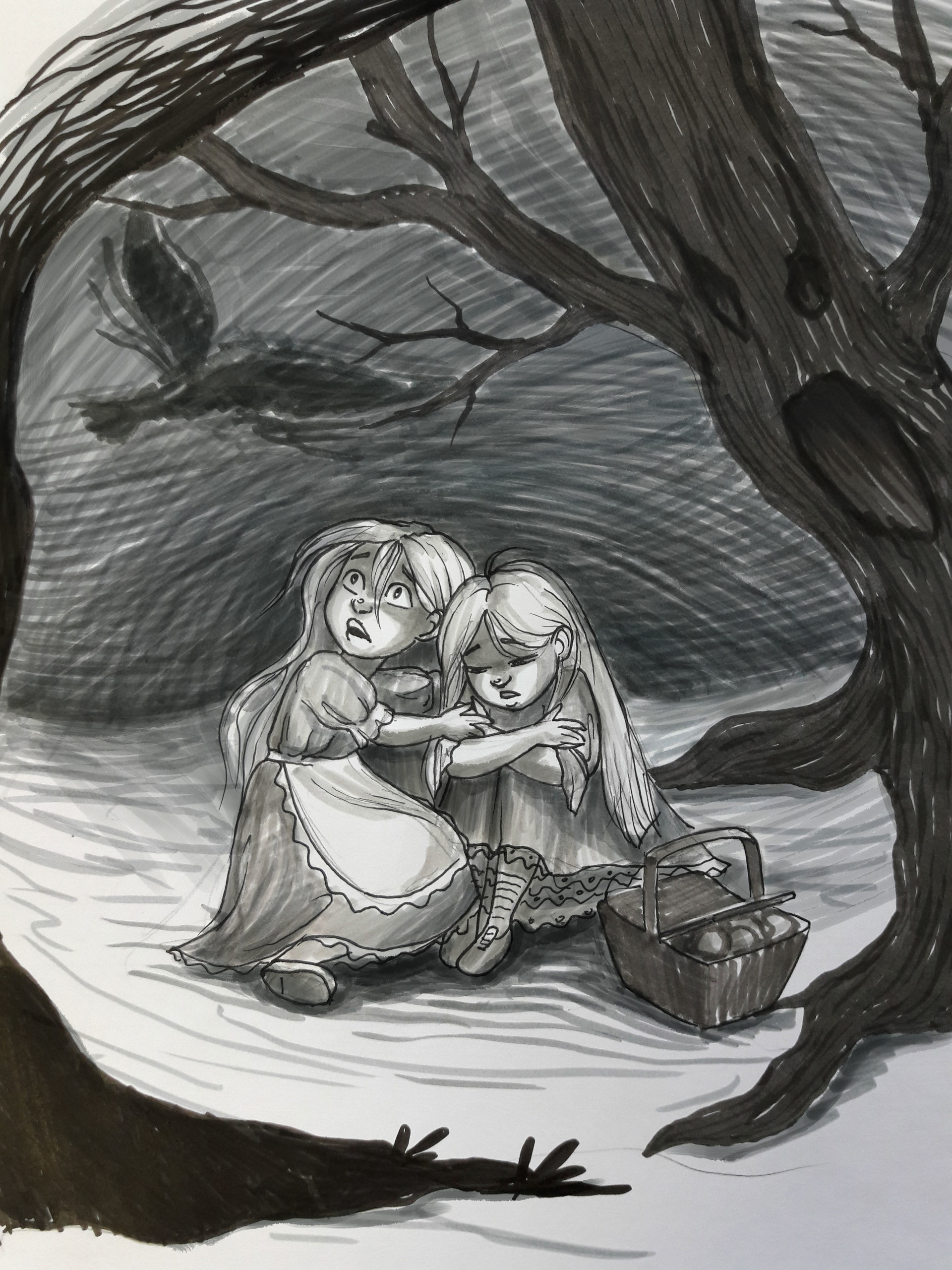 ArtStation - day 5 - the lost girls