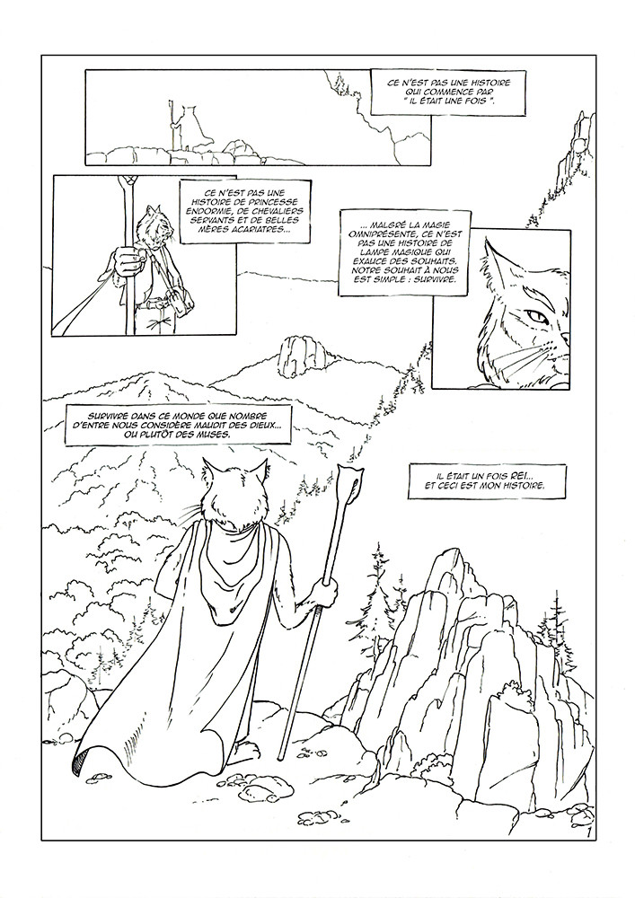 ArtStation - Blasphème first sketchs