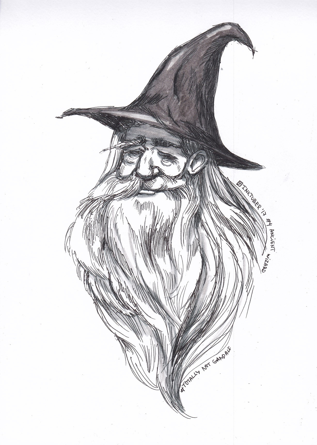 ArtStation - Day 4 - Ancient wizard