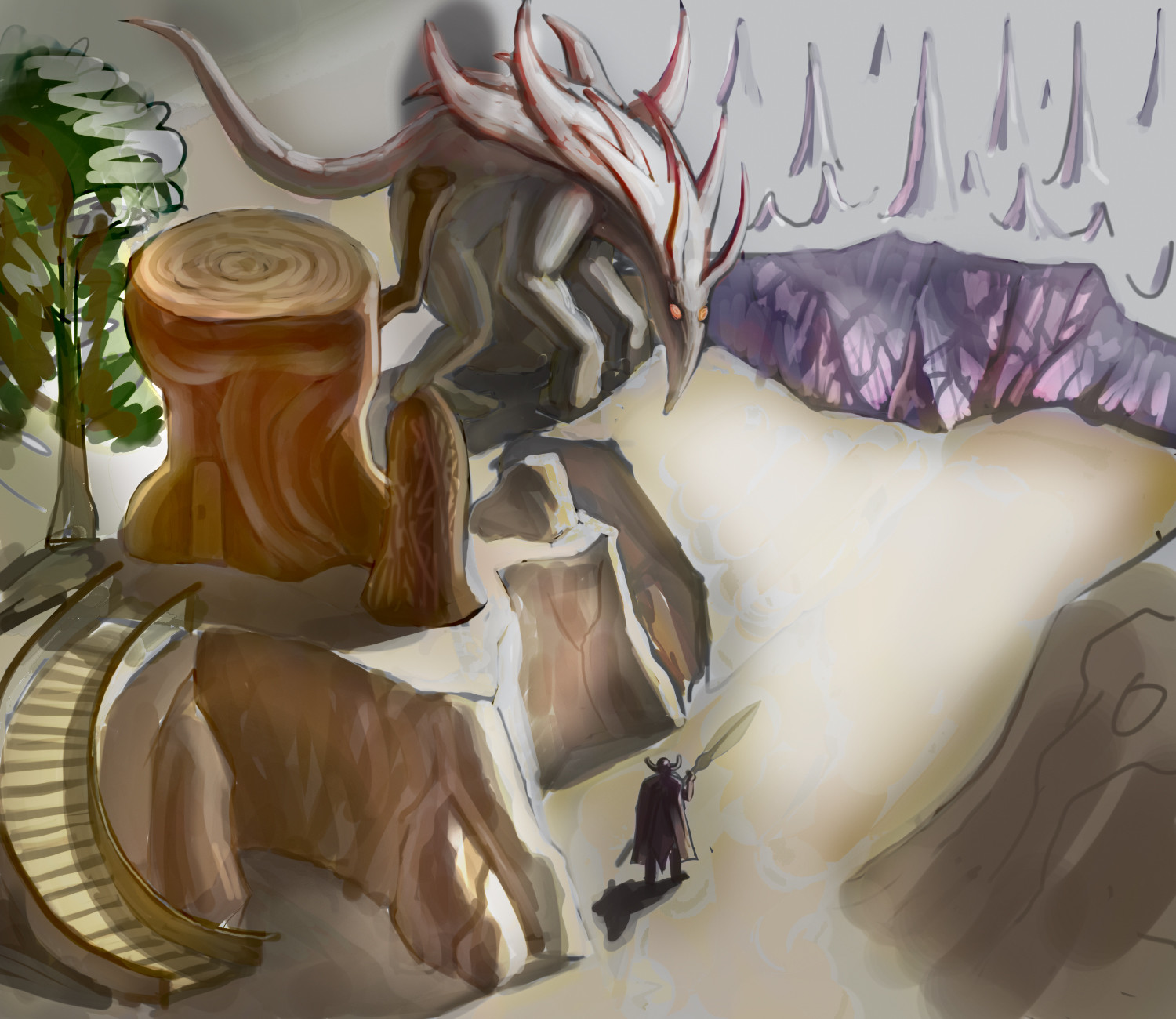 ArtStation - Difficult decision