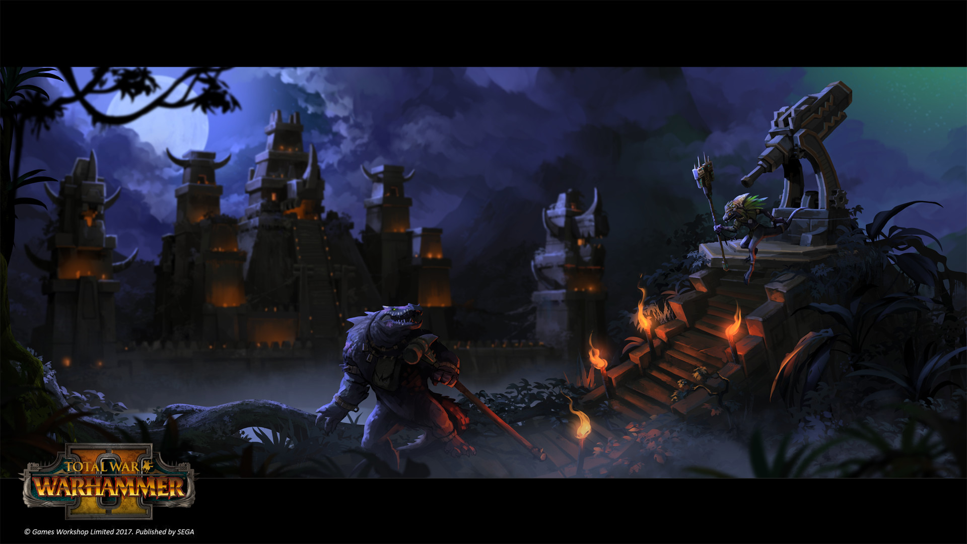 lizardmen wallpaper warhammer