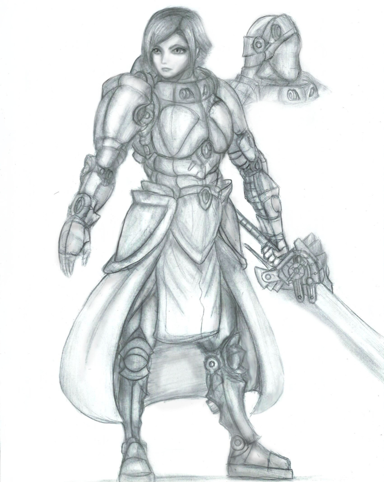 Greyvy - (OC) knight power armor