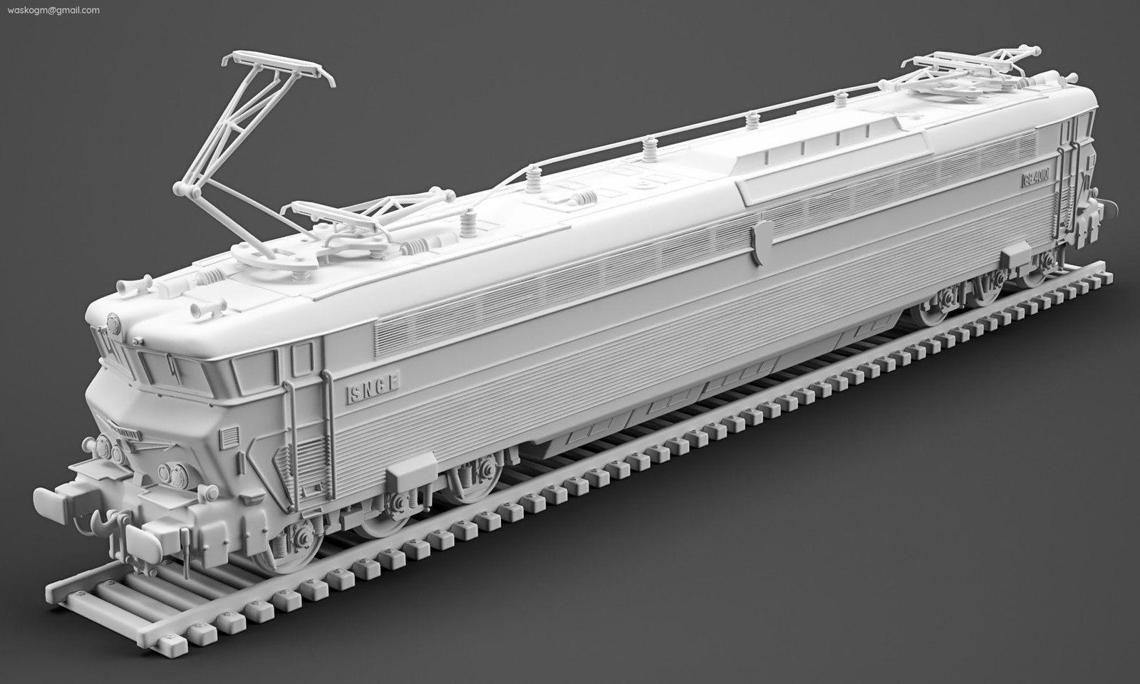 Vasilije Ristovic - NSCF CC 40100 Locomotive