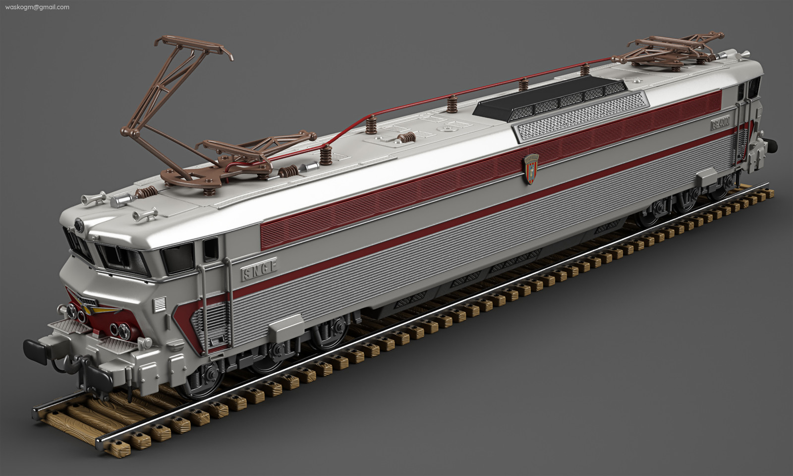 Vasilije Ristovic - NSCF CC 40100 Locomotive