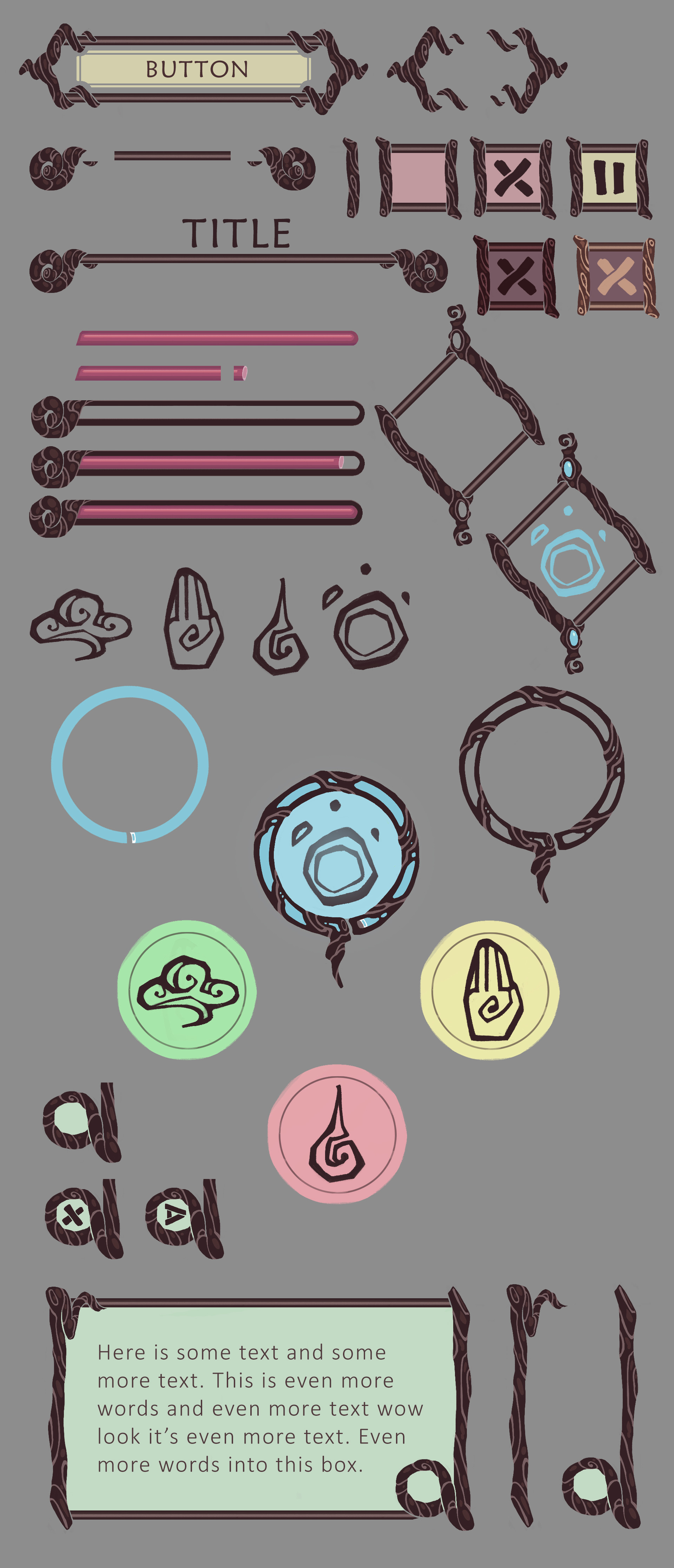 ArtStation - UI designs