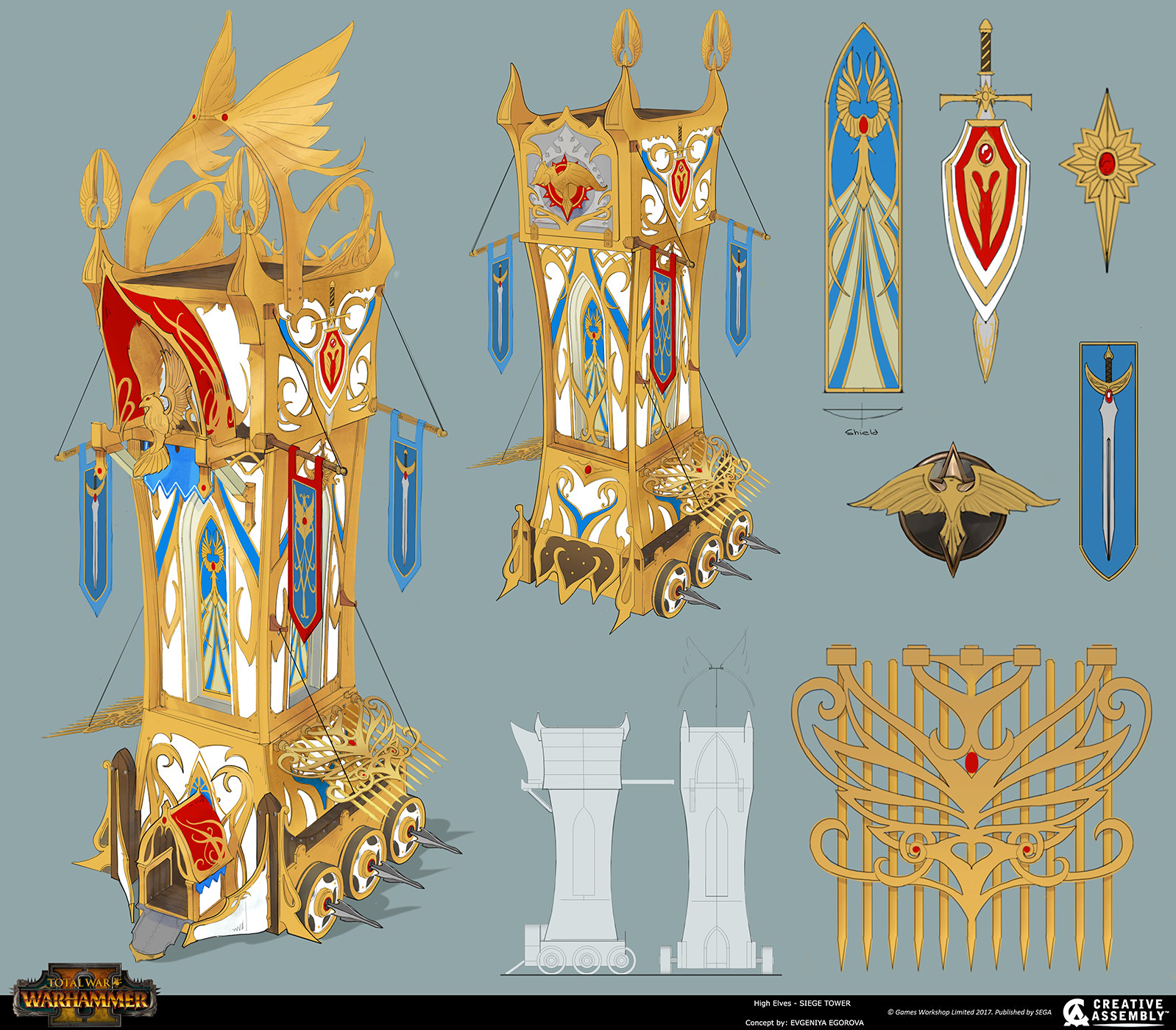 Evgeniya Egorova - Dark\High Elves Total War: Warhammer II