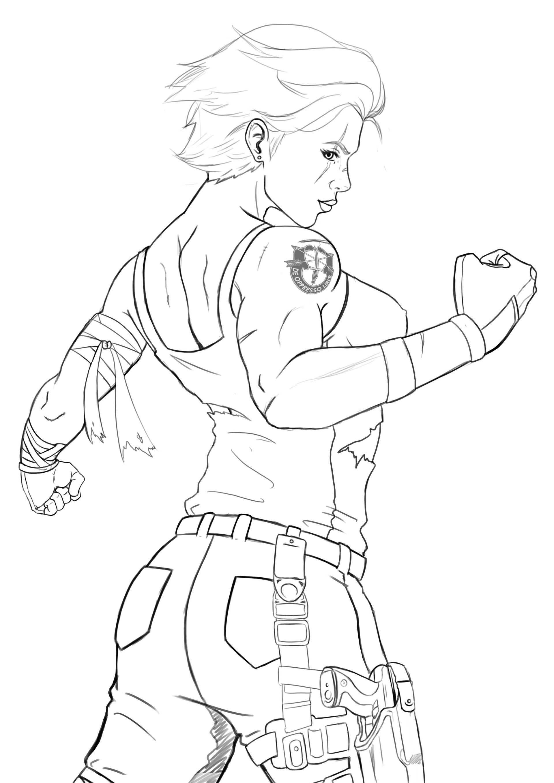 special forces coloring pages