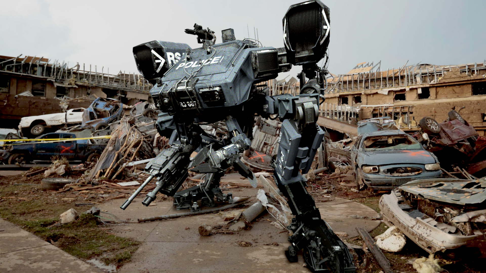 ArtStation - Chappie - The Moose, Masashi Imagawa