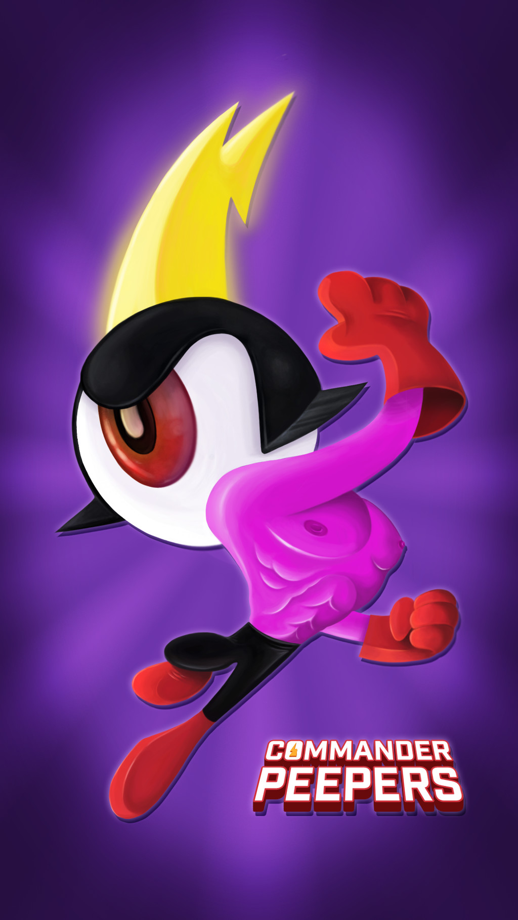 ArtStation - Commander Peepers! - Wander over Yonder Fanart