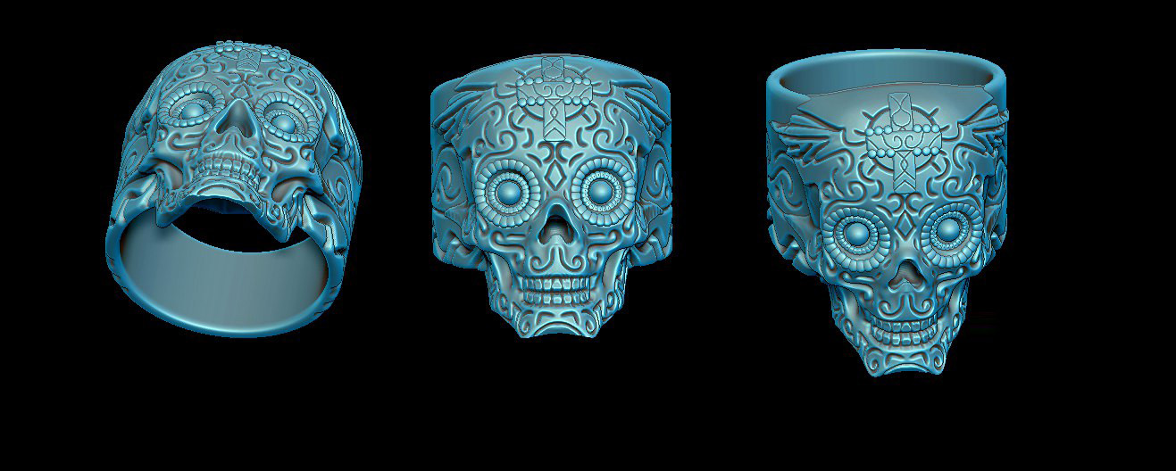ArtStation - Skull Ring